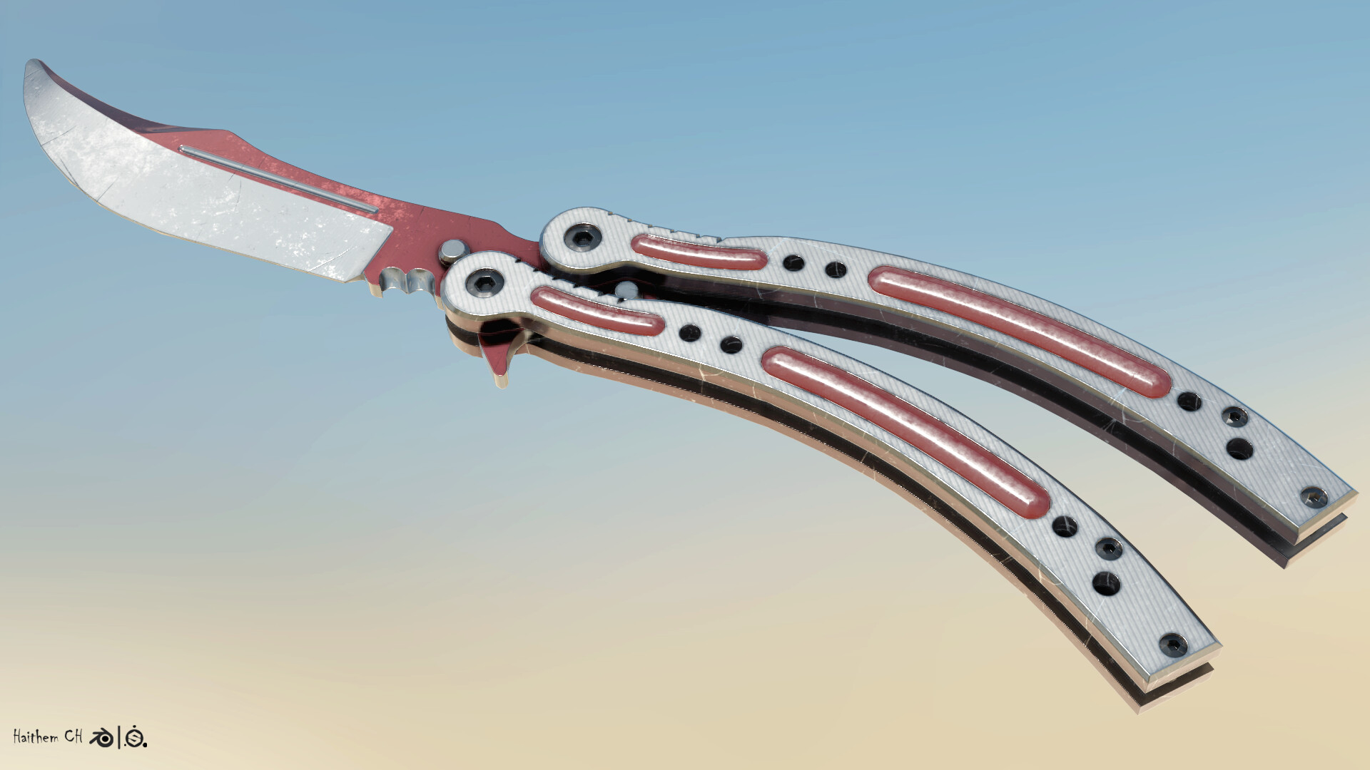 ArtStation - ButterFly Knife