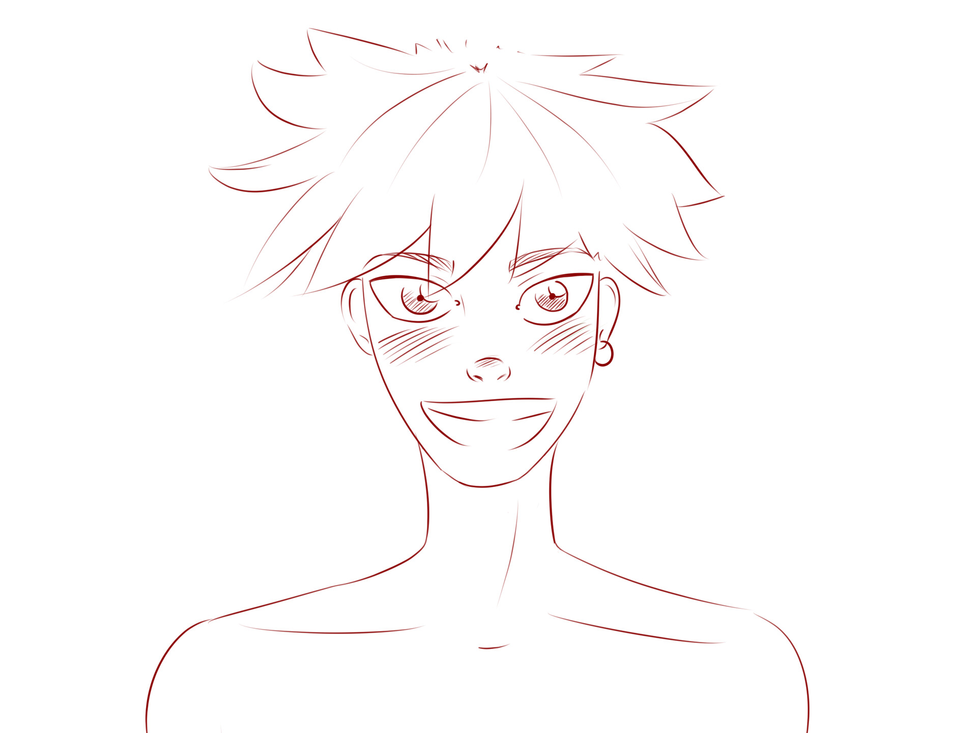 ArtStation - Red boy