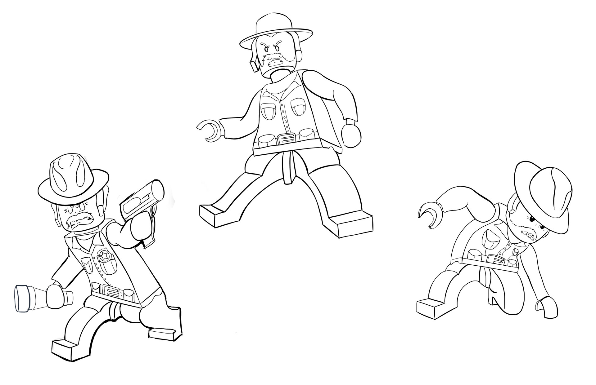 lego indiana jones coloring pages