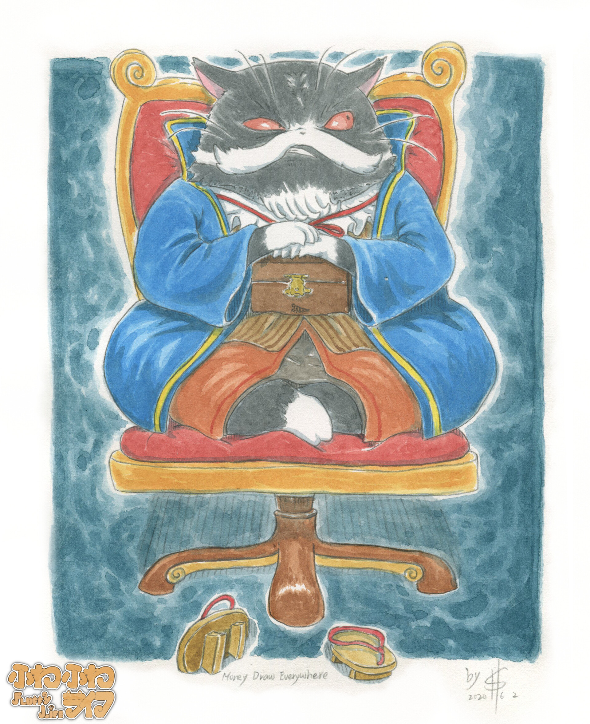 ArtStation - Comic 'Fluffy Life' - Boss of Voice Company