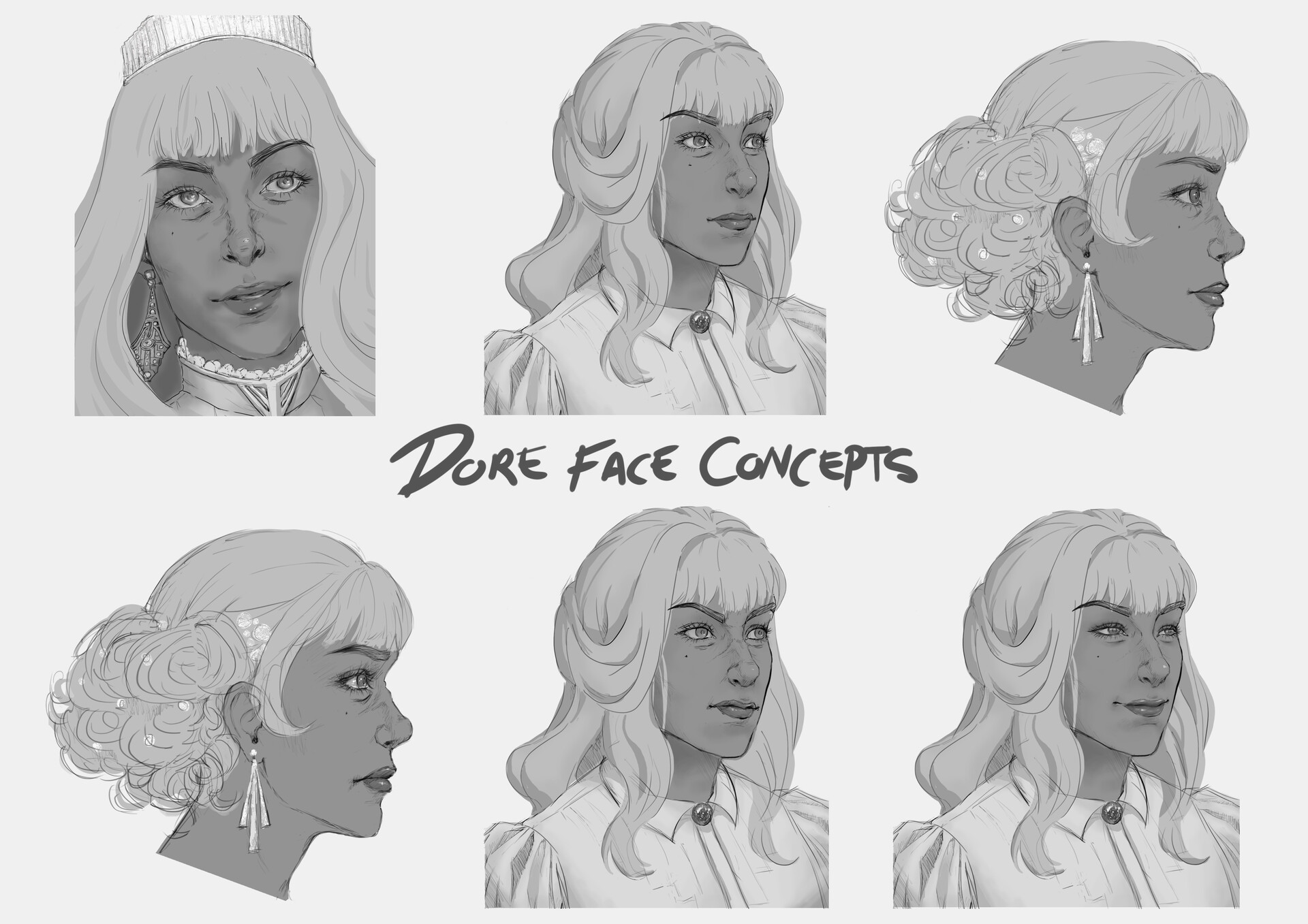 ArtStation - Dore Face Concept (OC)