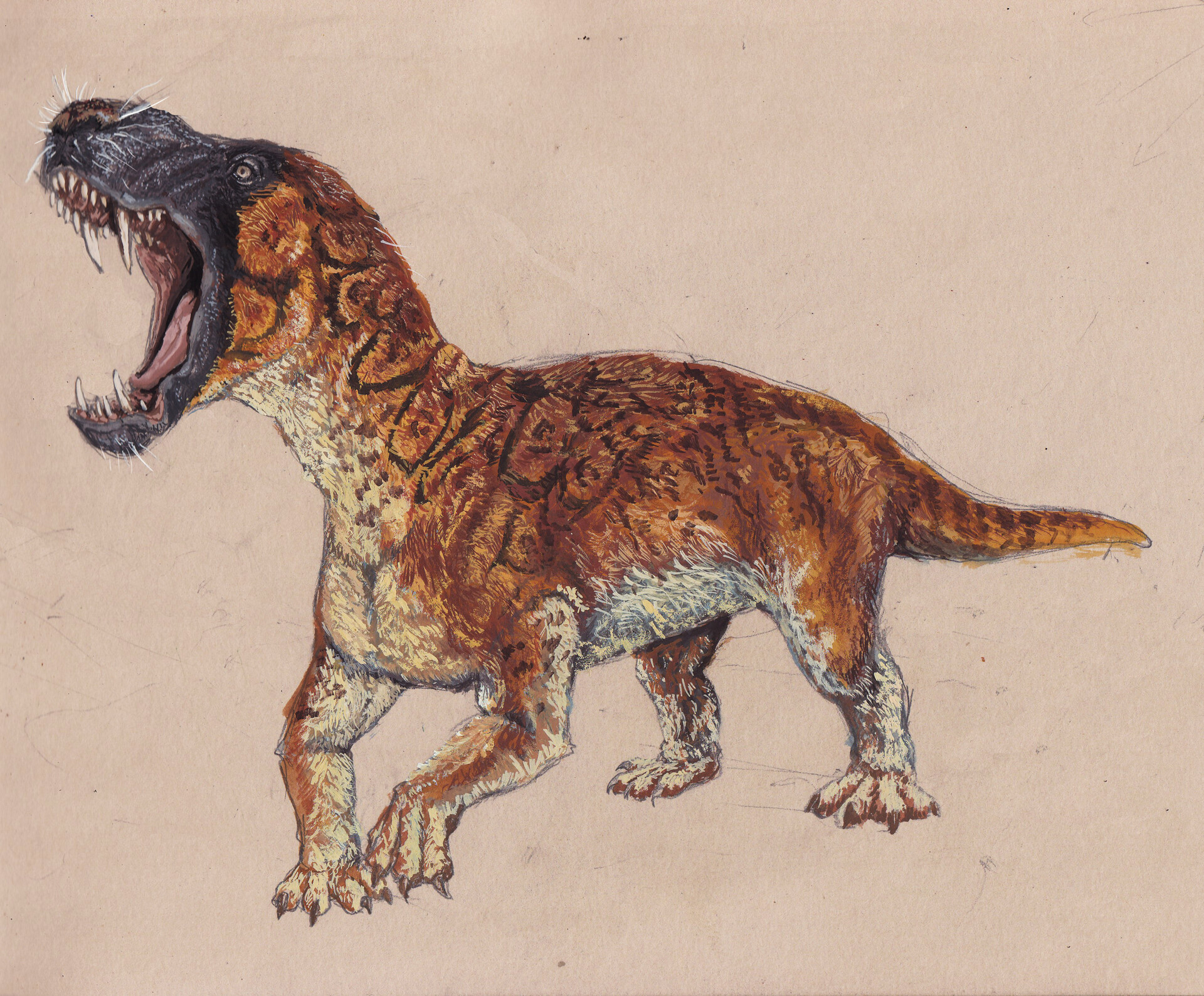 ArtStation - Gorgonopsid