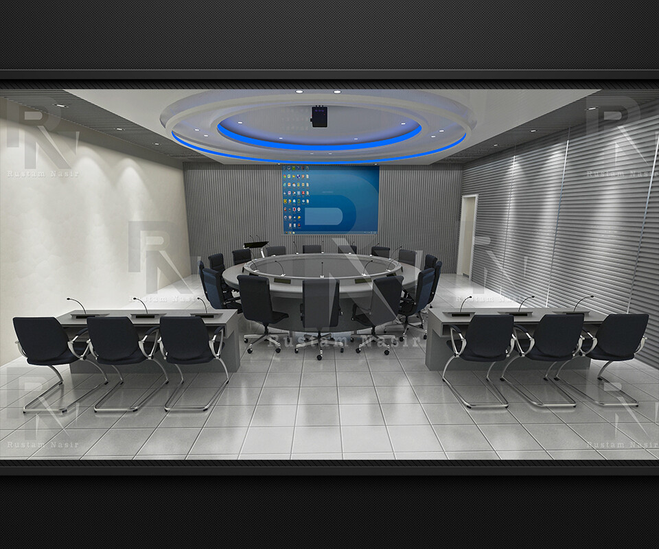 ArtStation - Conference Room Design