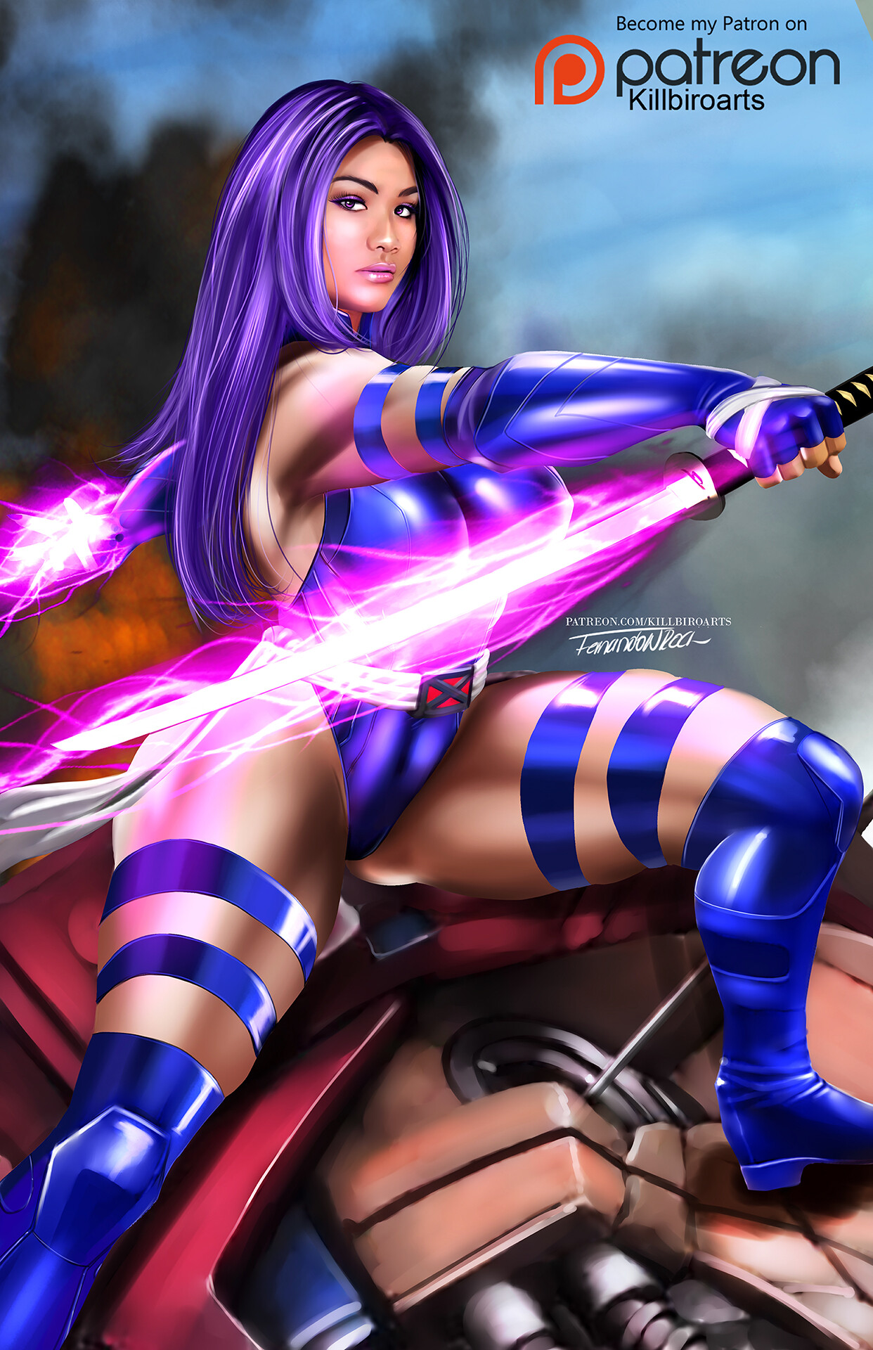 ArtStation - PSYLOCKE