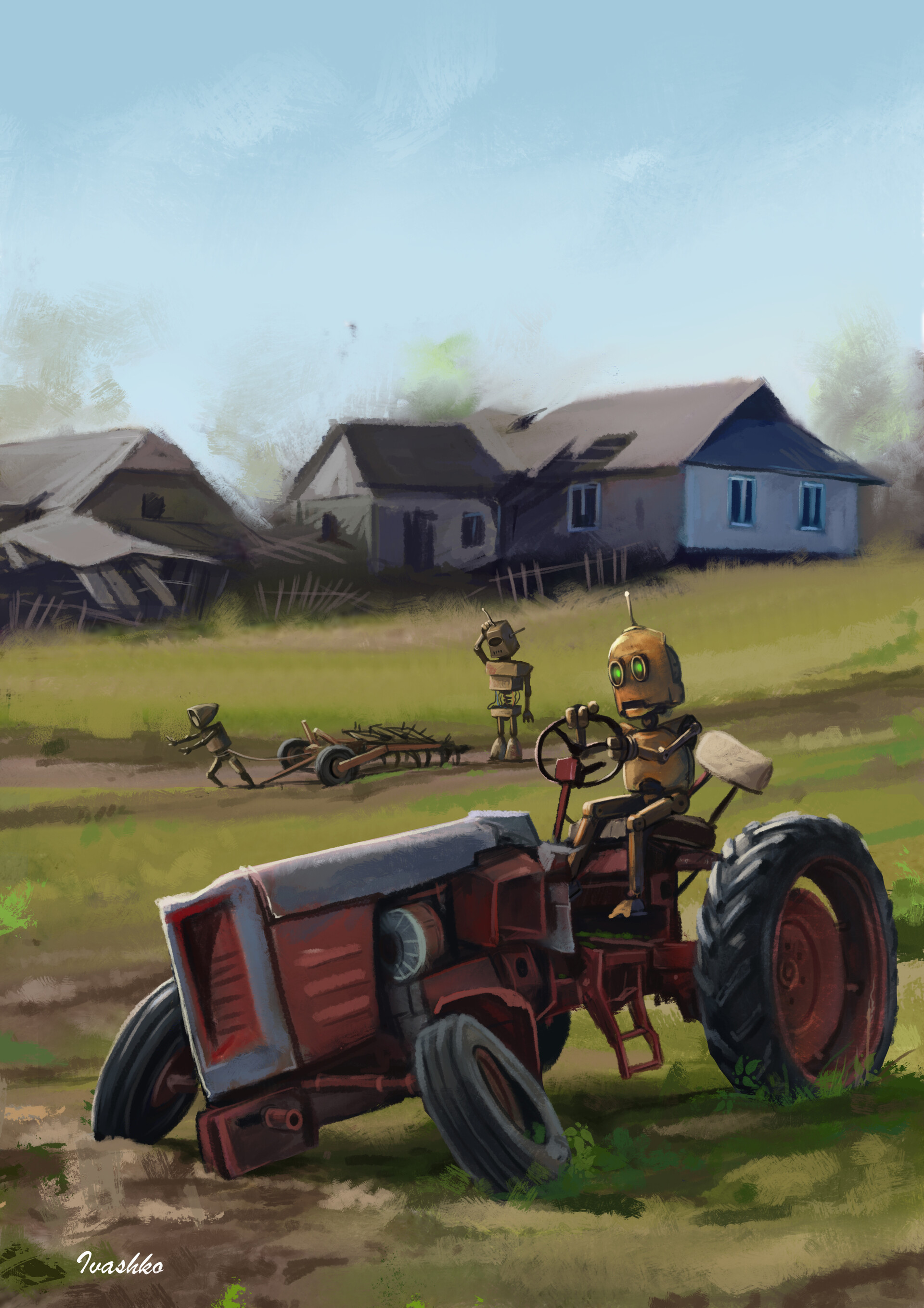 ArtStation - Forgotten village