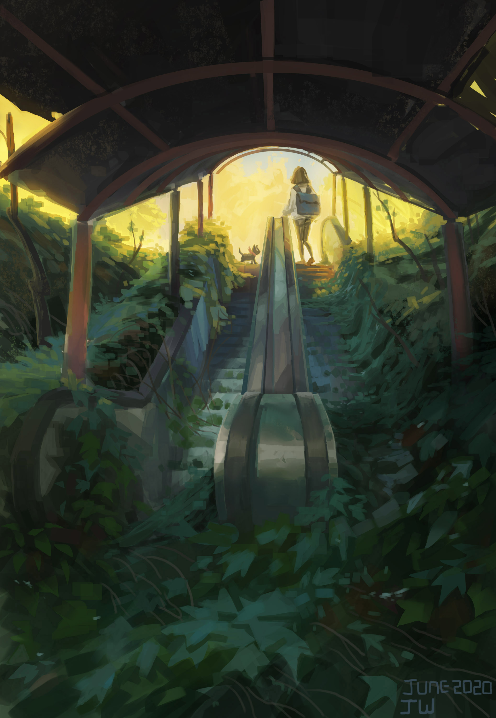 Stairs by Jef Wu : r/ImaginaryPathways