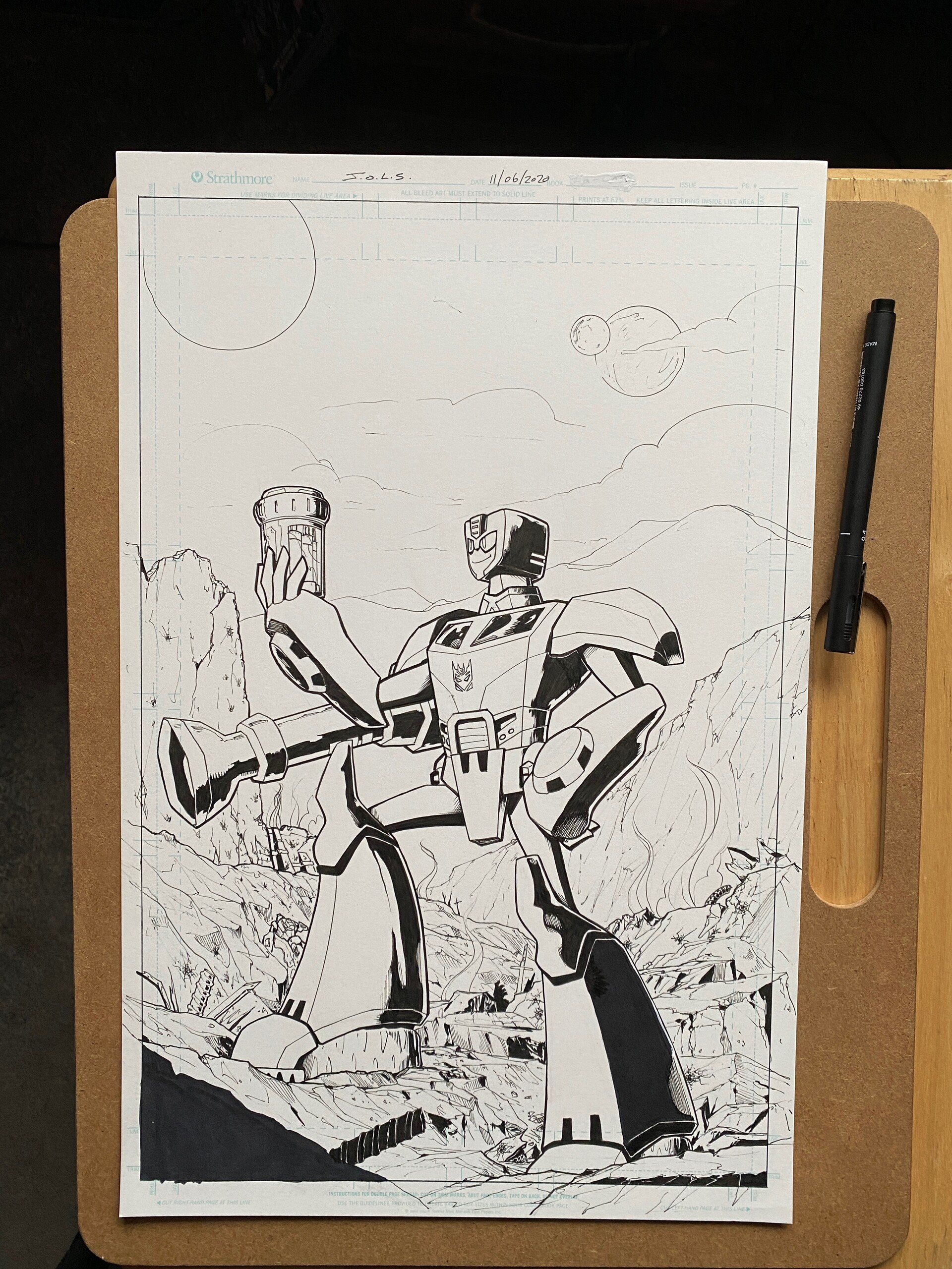 ArtStation - TFA Swindle Comic Cover Commission