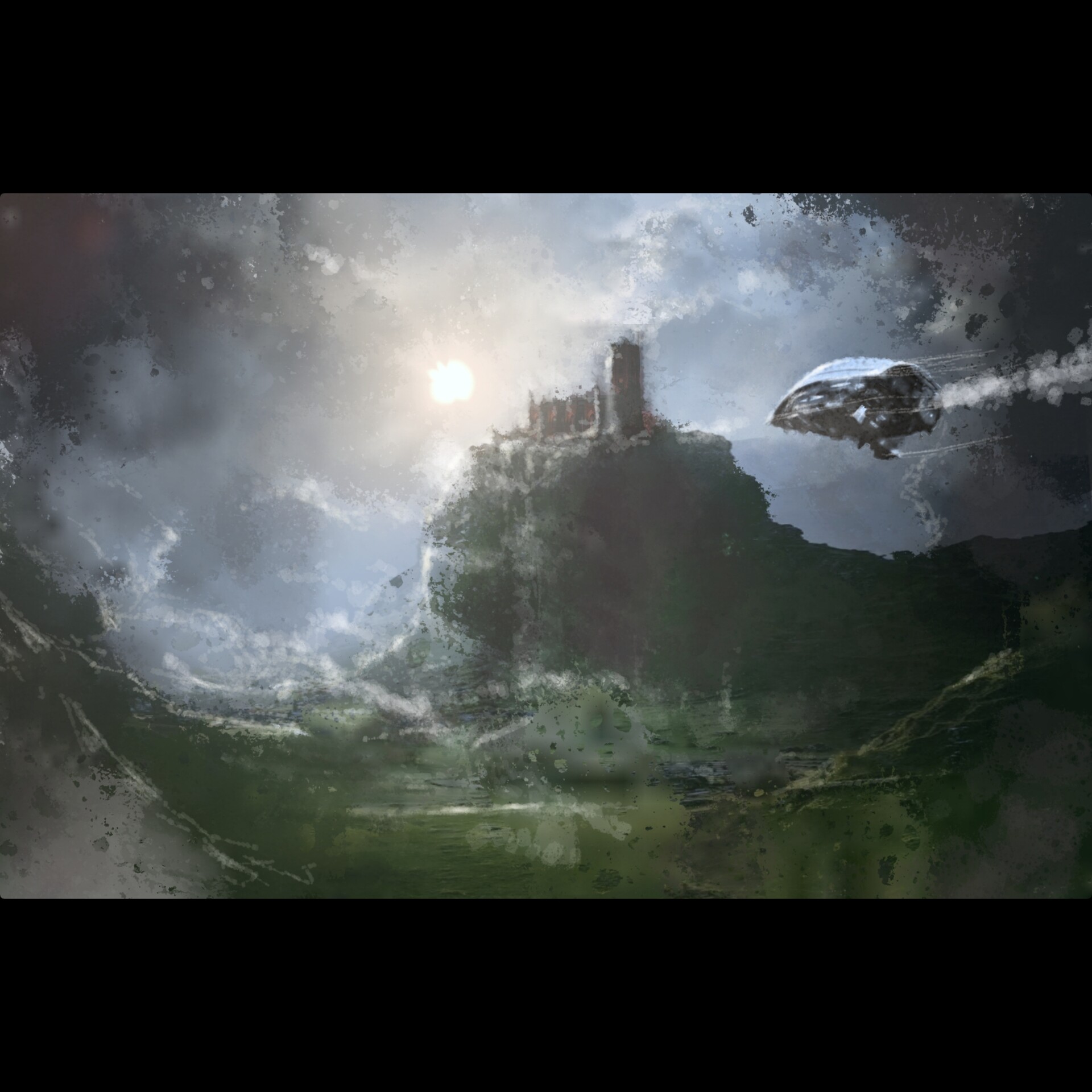 ArtStation - Scifi painting