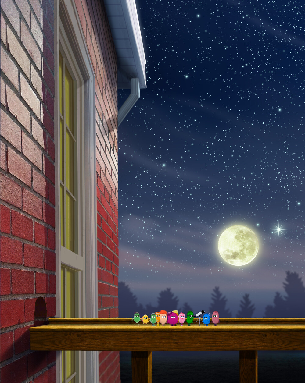 ArtStation - Balcony Night