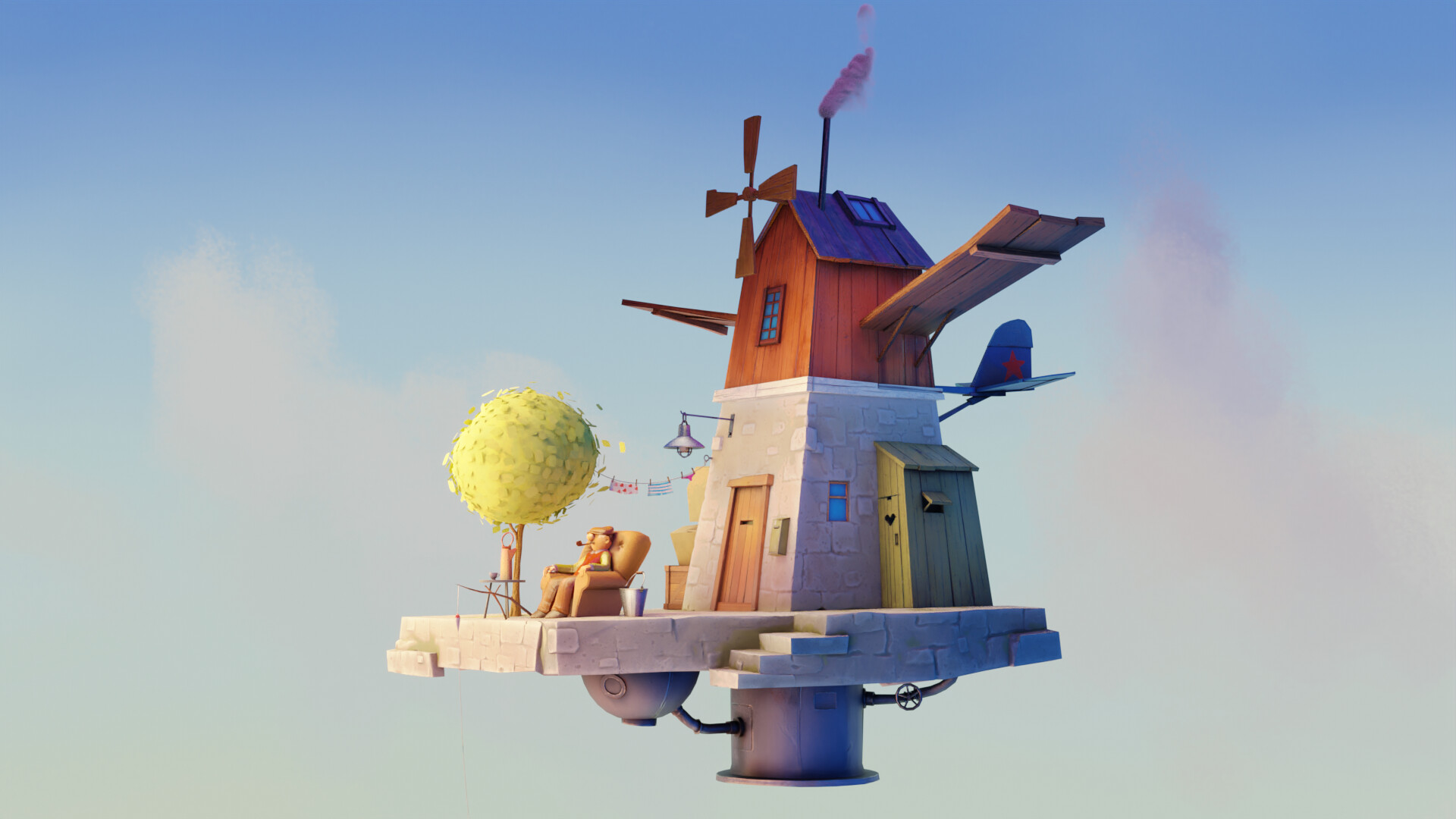 ArtStation - Fly House