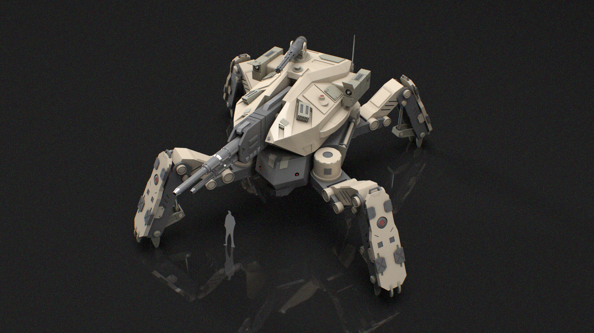 ArtStation - Mech Hard Surface Model