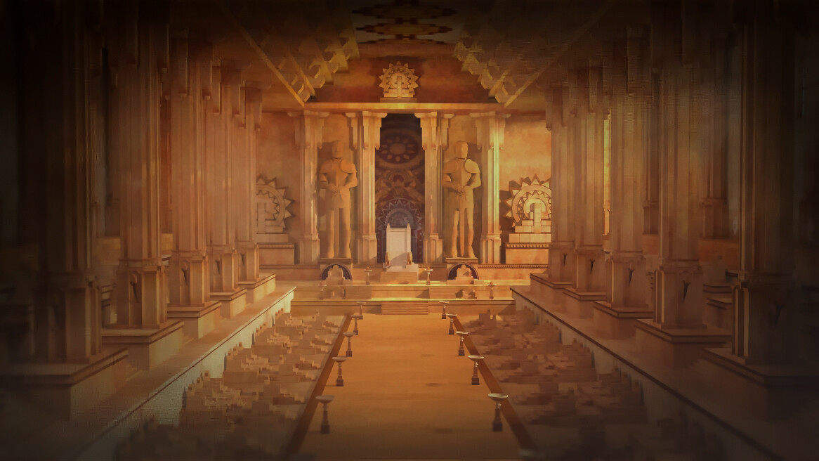 ArtStation - Mahishmati_Interior_Hall