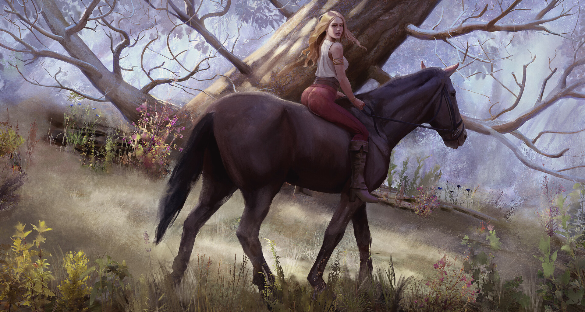ArtStation - Forest rider