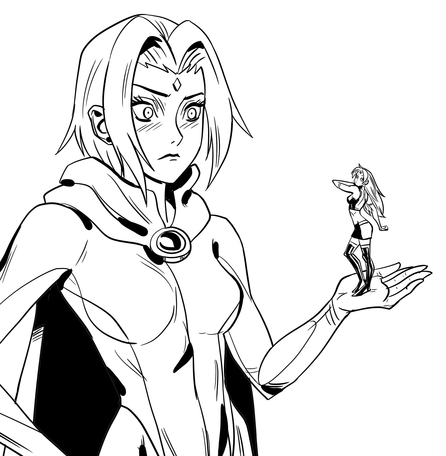 starfire coloring sheet