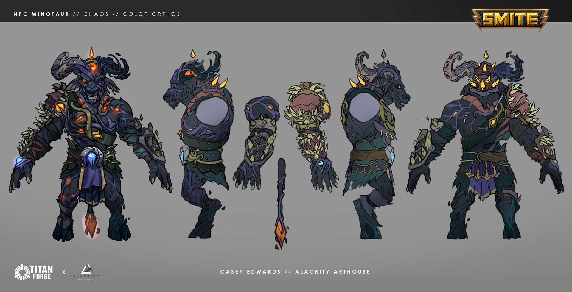 ArtStation - SMITE Underwater Arena Minotaurs