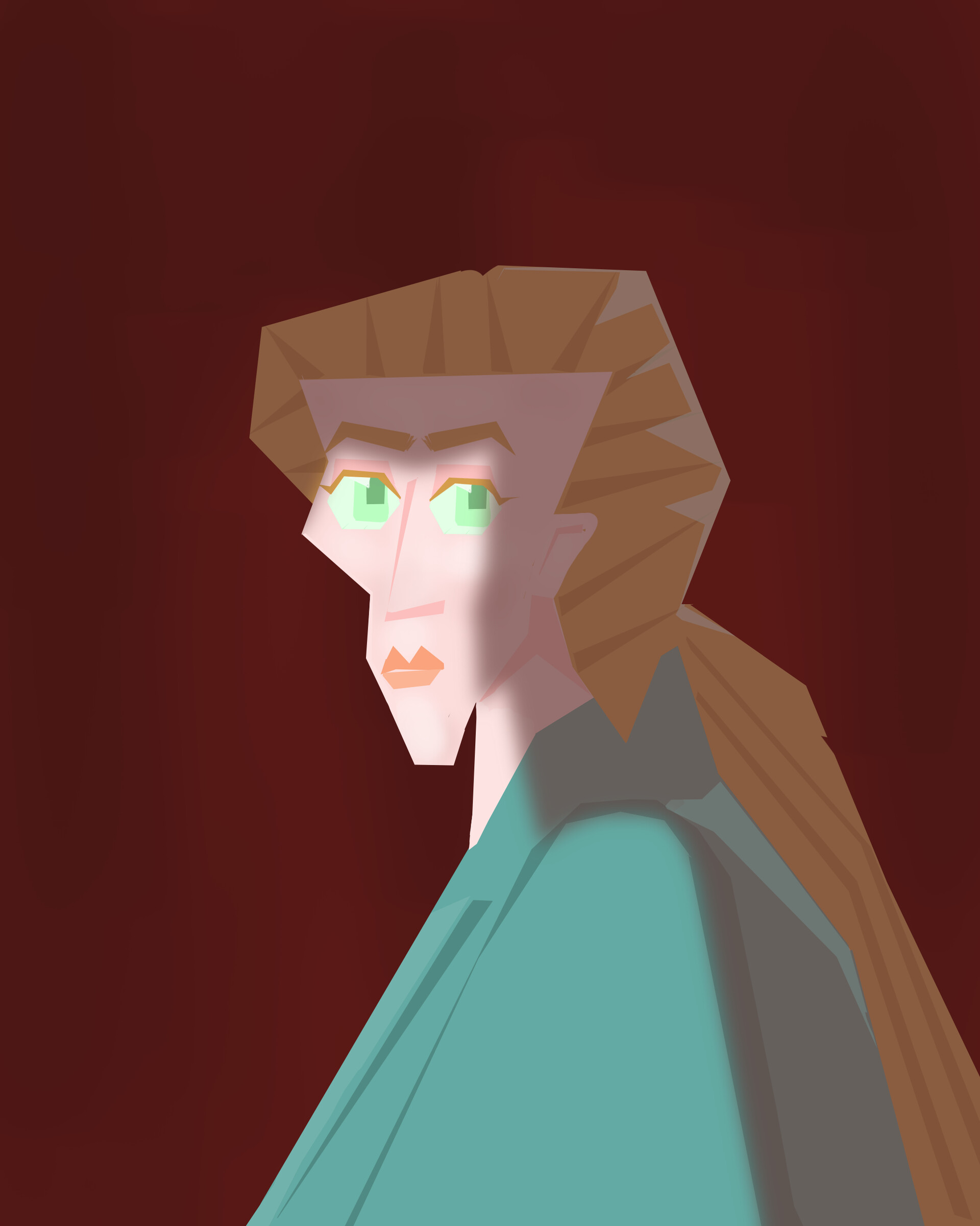 ArtStation - mysterious lady