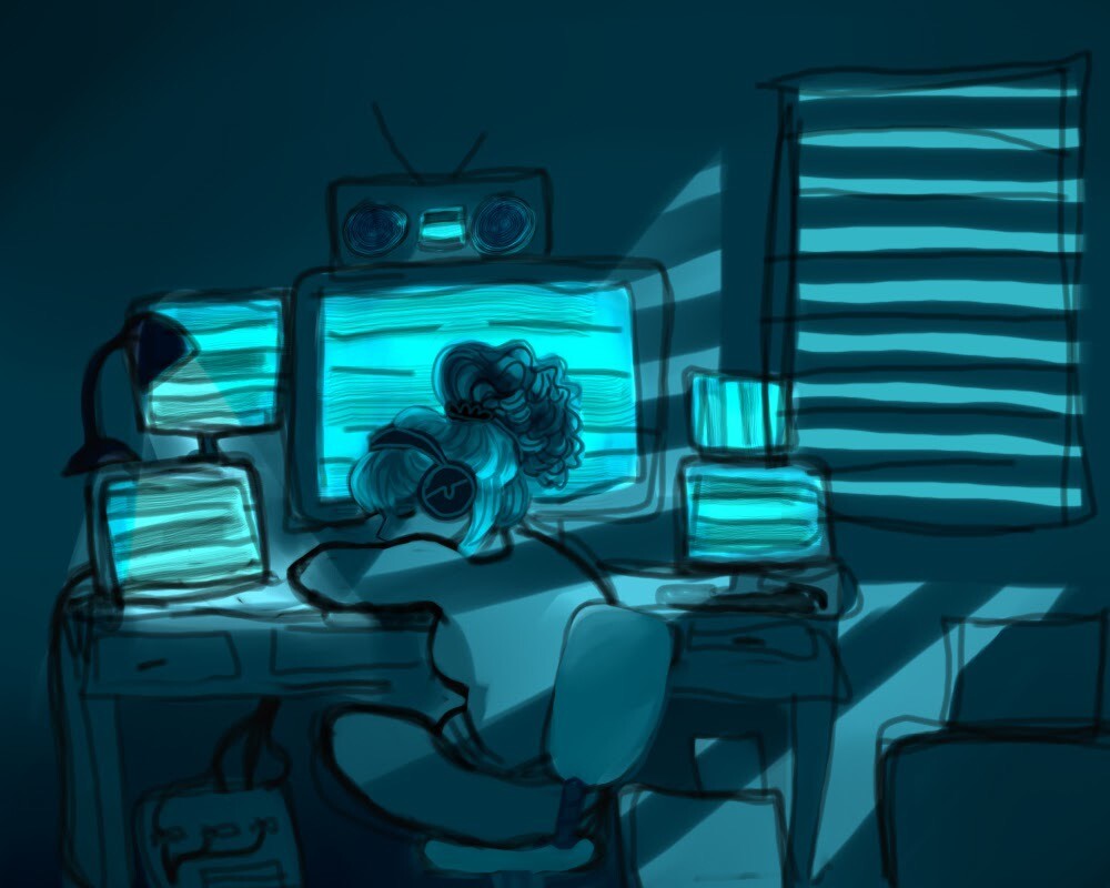 ArtStation - Old Low Fi art