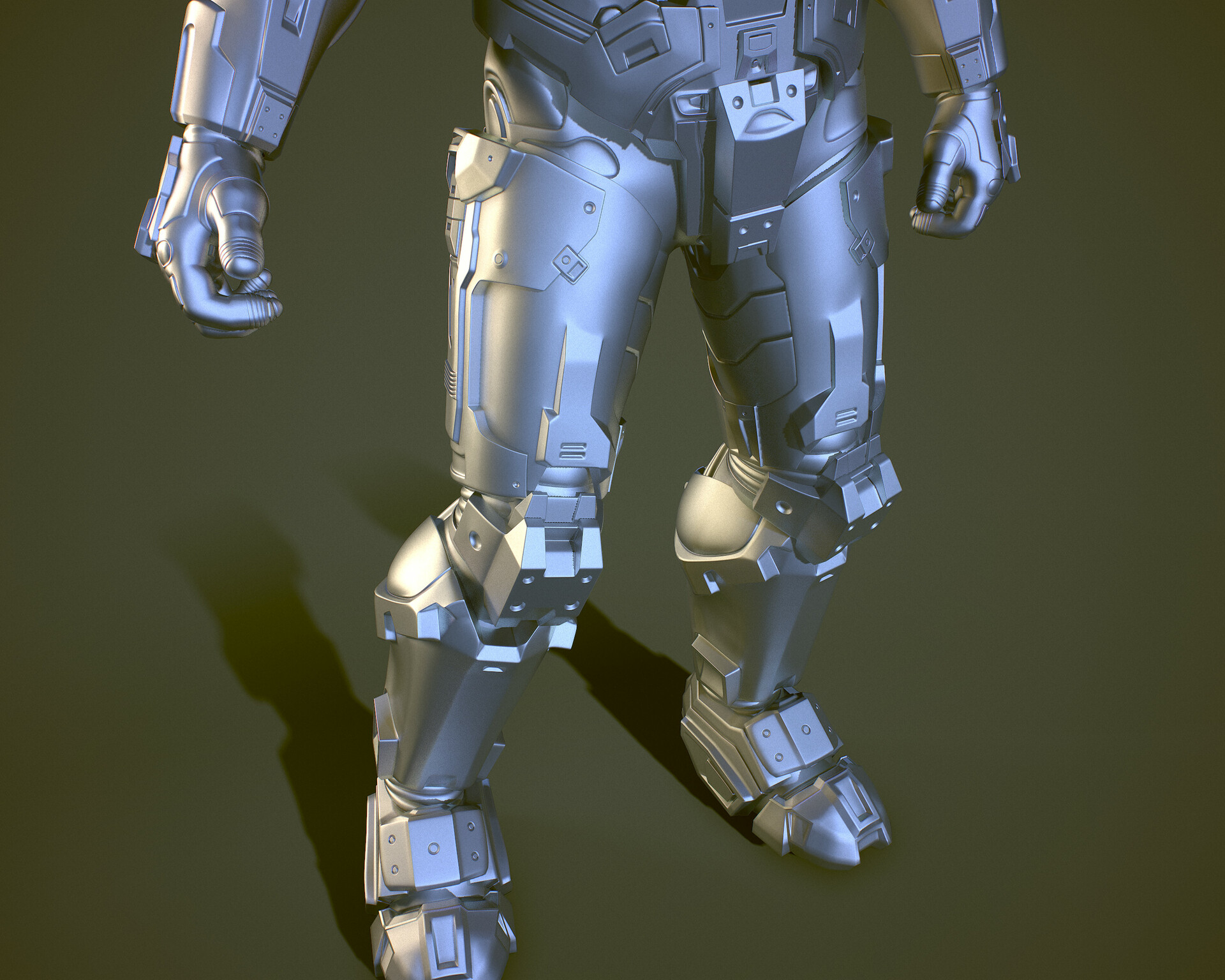 Jack Staley - Life-size 3D printed Master Chief