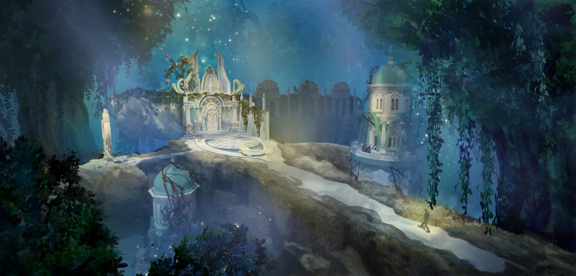 ArtStation - Mood Illustration - White Gate