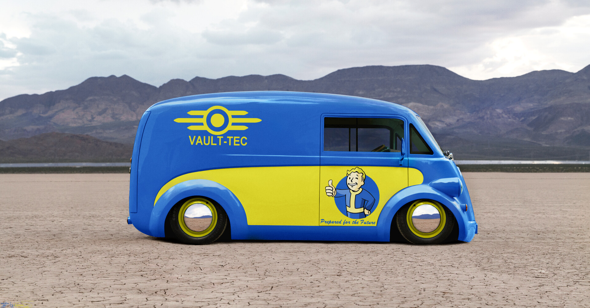 ArtStation - Vault-Tec Van