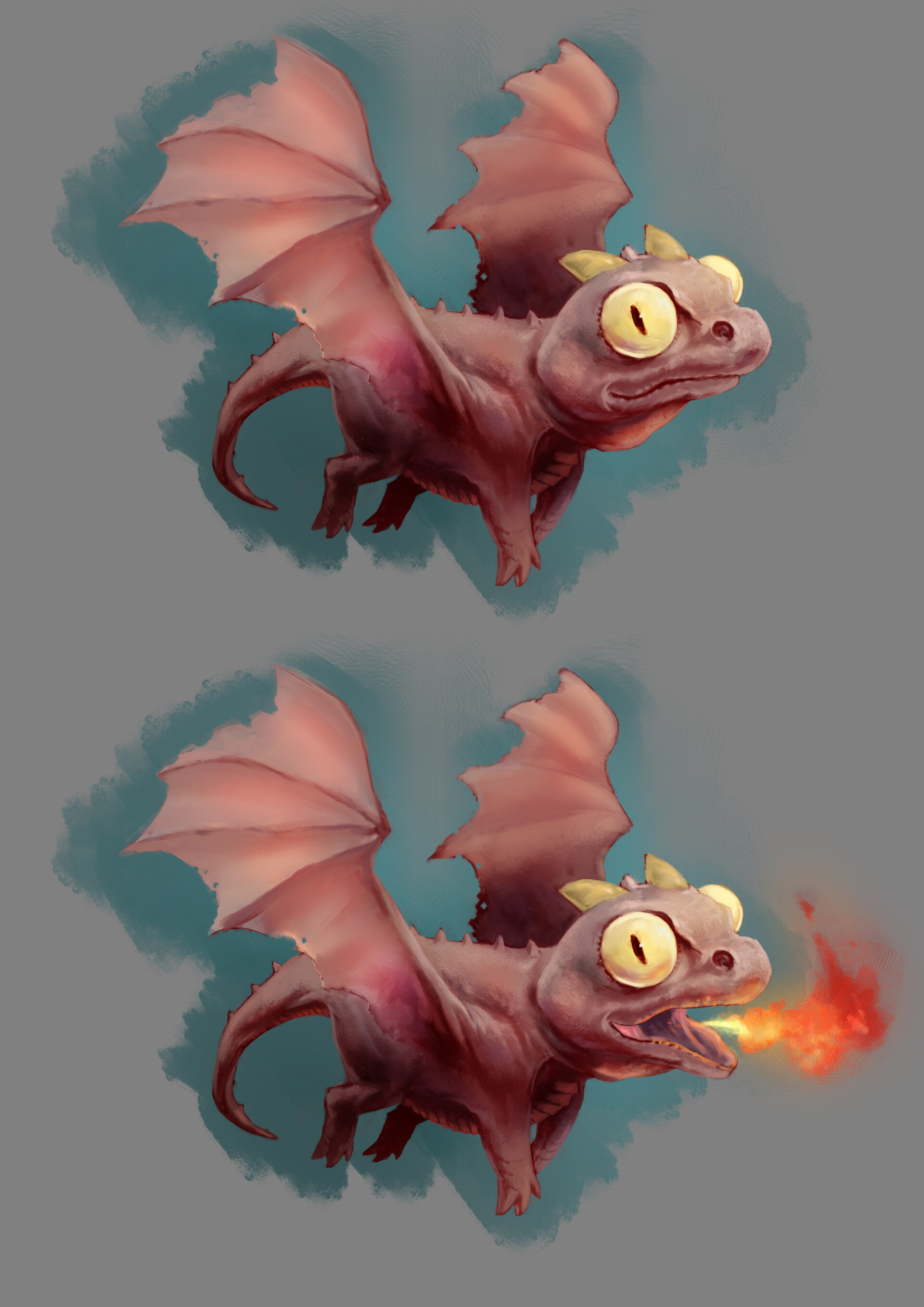 ArtStation - Dreadful dragon