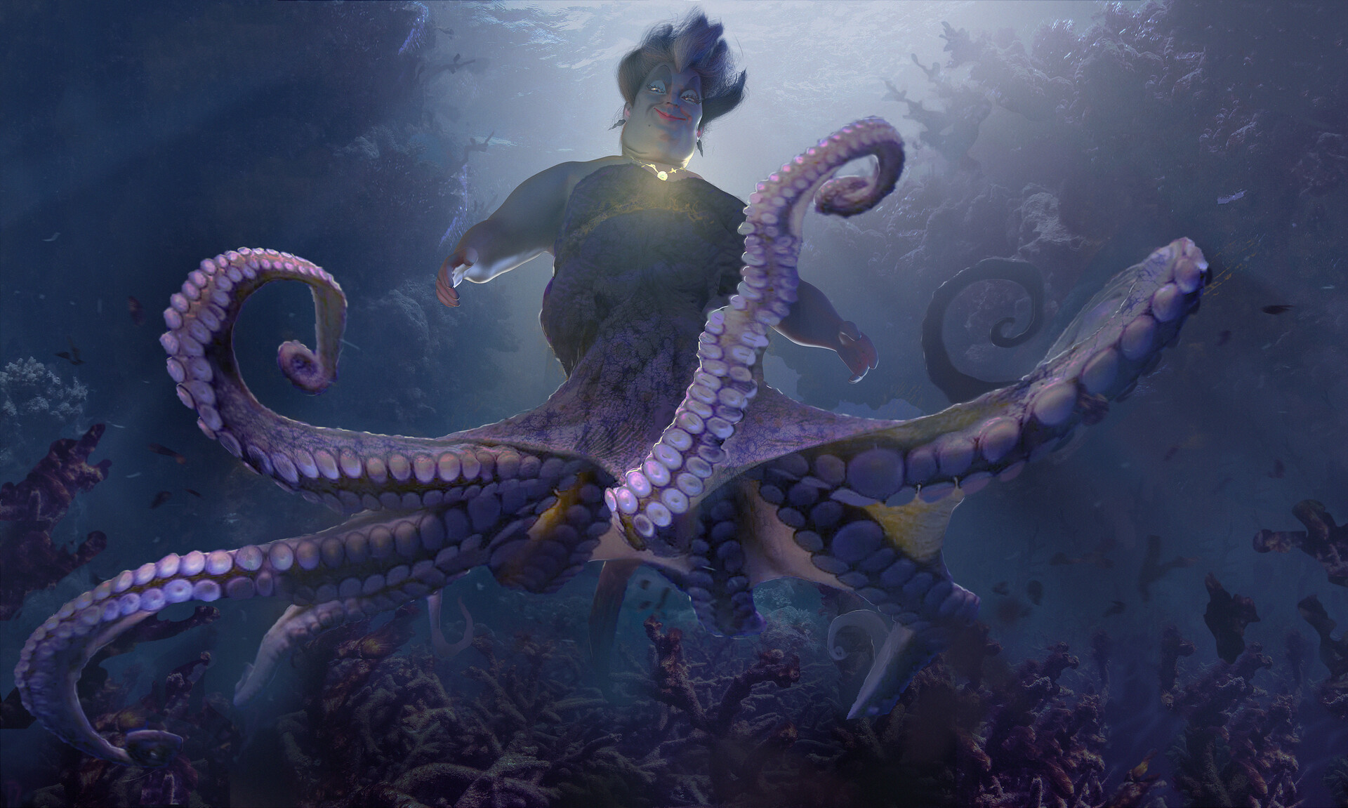 The Little Mermaid Concept Art Ursula