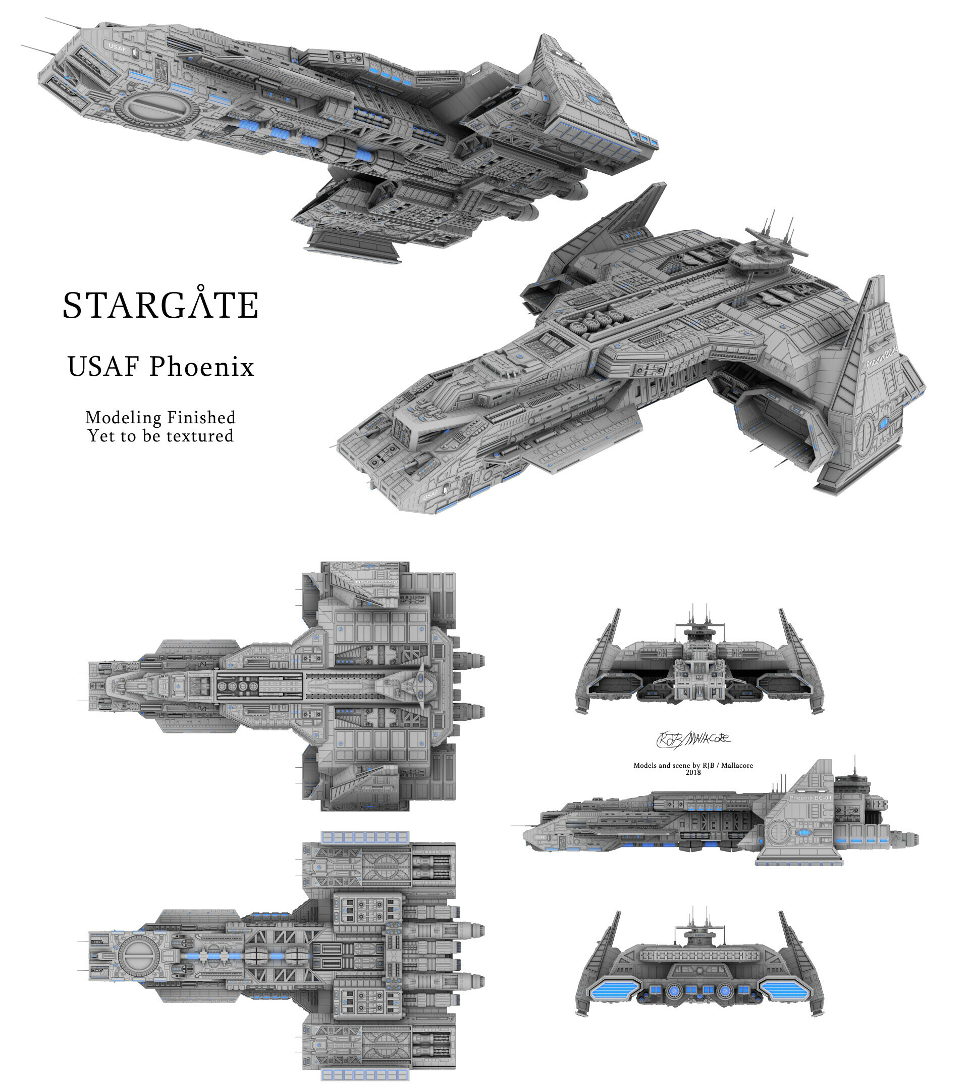 Ryan Begemann - Stargate - Drone Assault (Fan Designs)