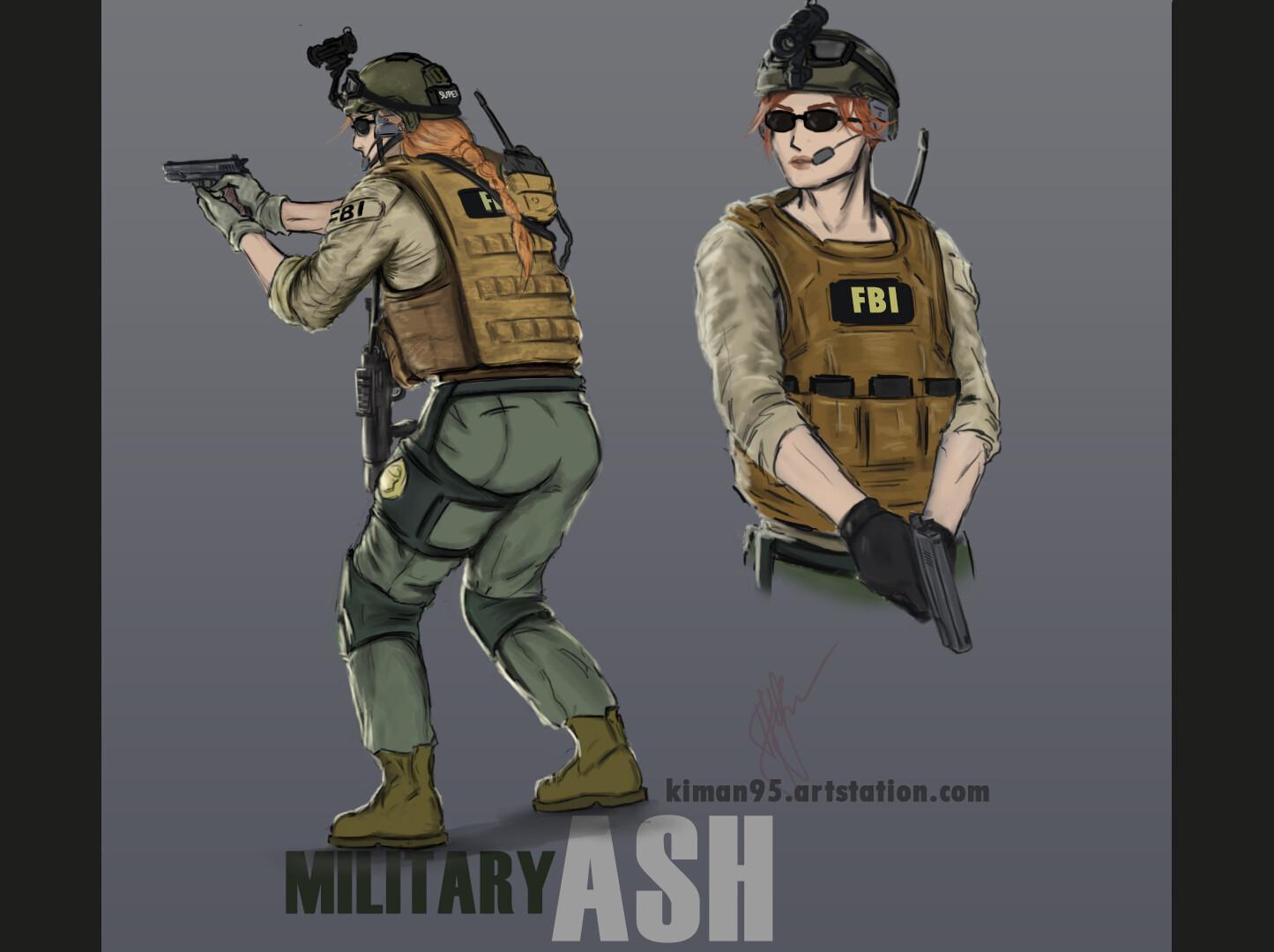 Anatoliy Kim - ASH Rainbow Six Siege: Fan skin options