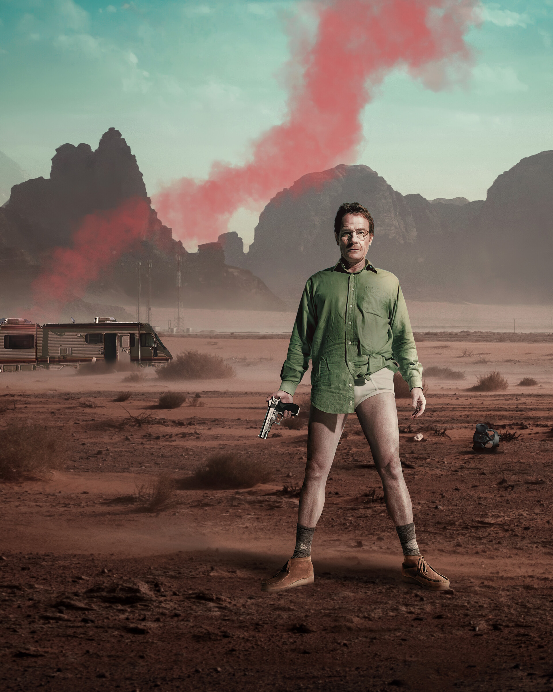 ArtStation - Breaking Bad S1 Poster remake