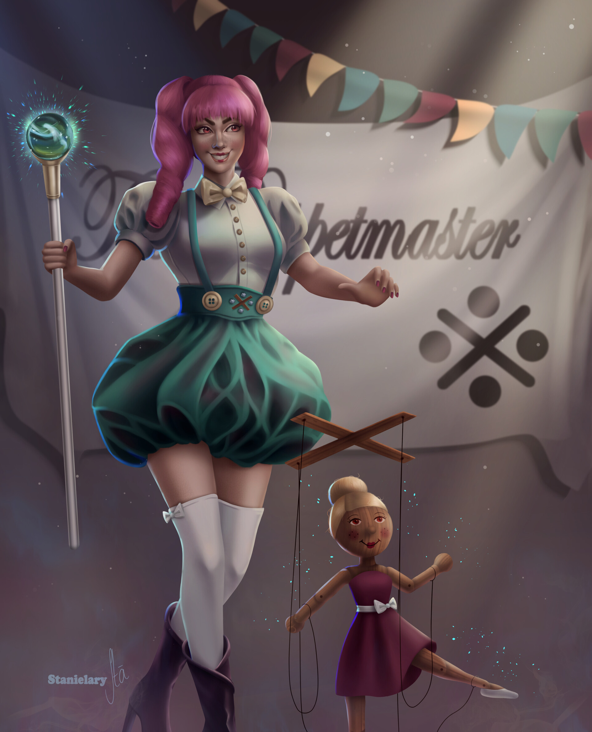 ArtStation - Laurène - The Puppetmaster