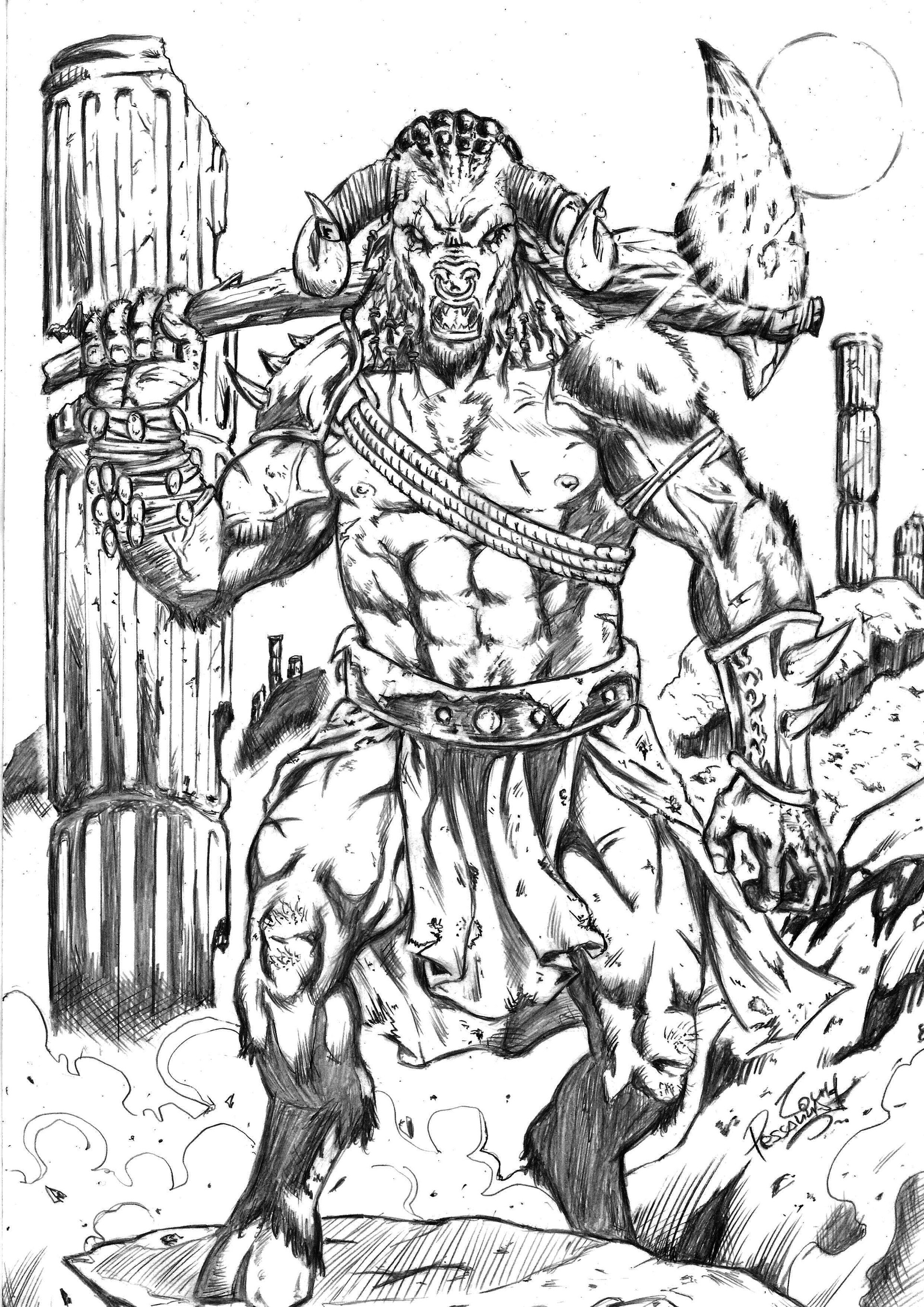 ArtStation - Minotaur - Creator