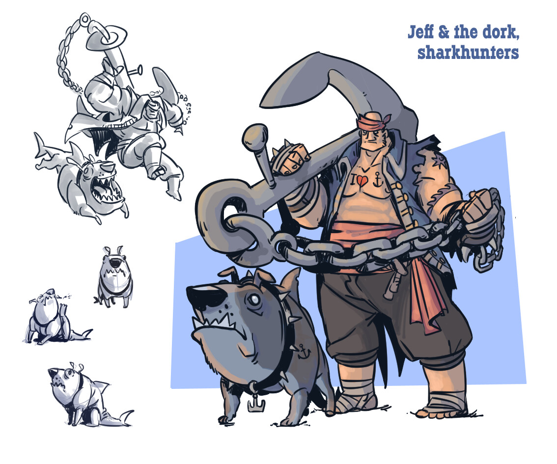 ArtStation - Jeff & the dork