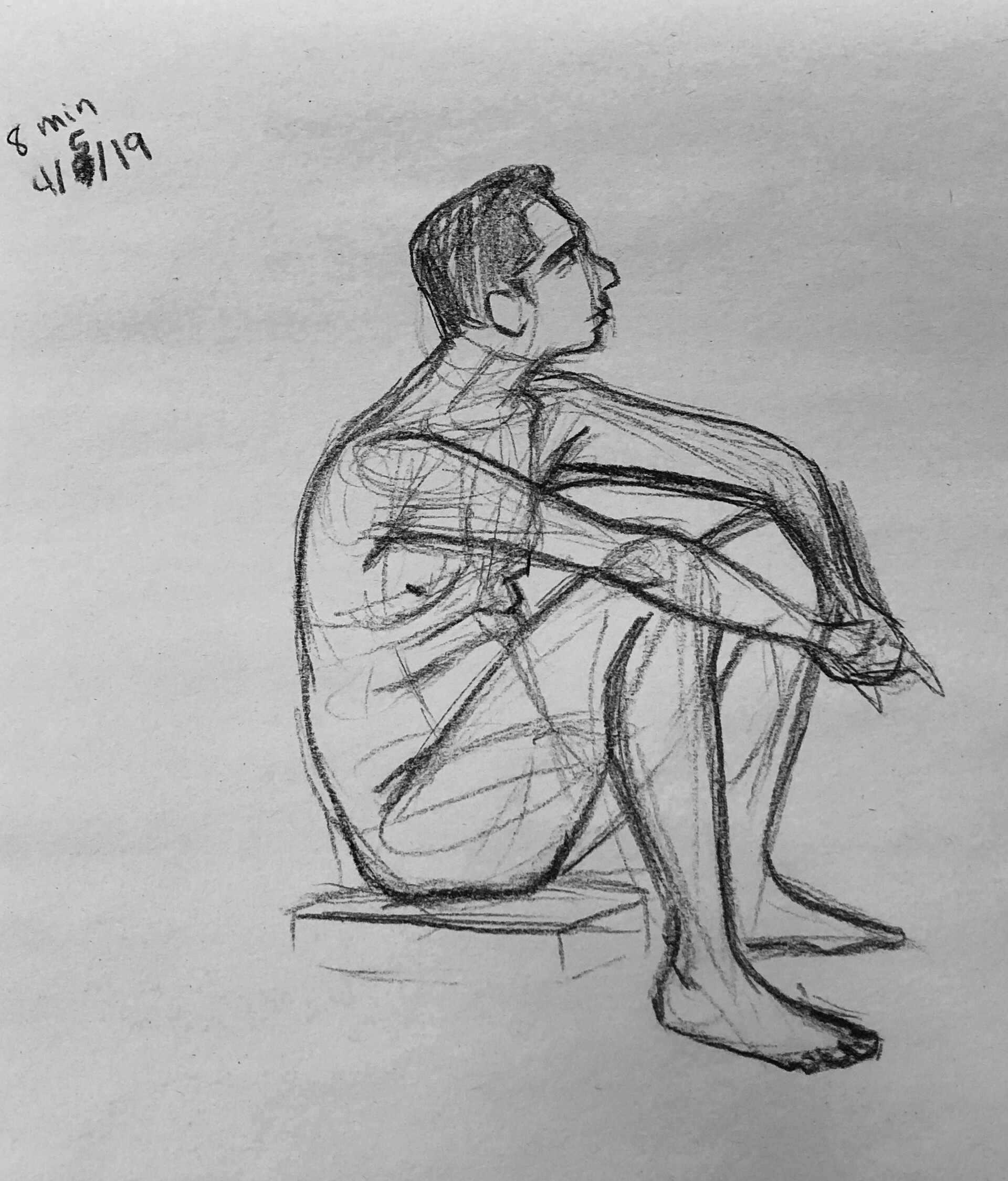 Ellen Mowat - Life Drawing Portfolio