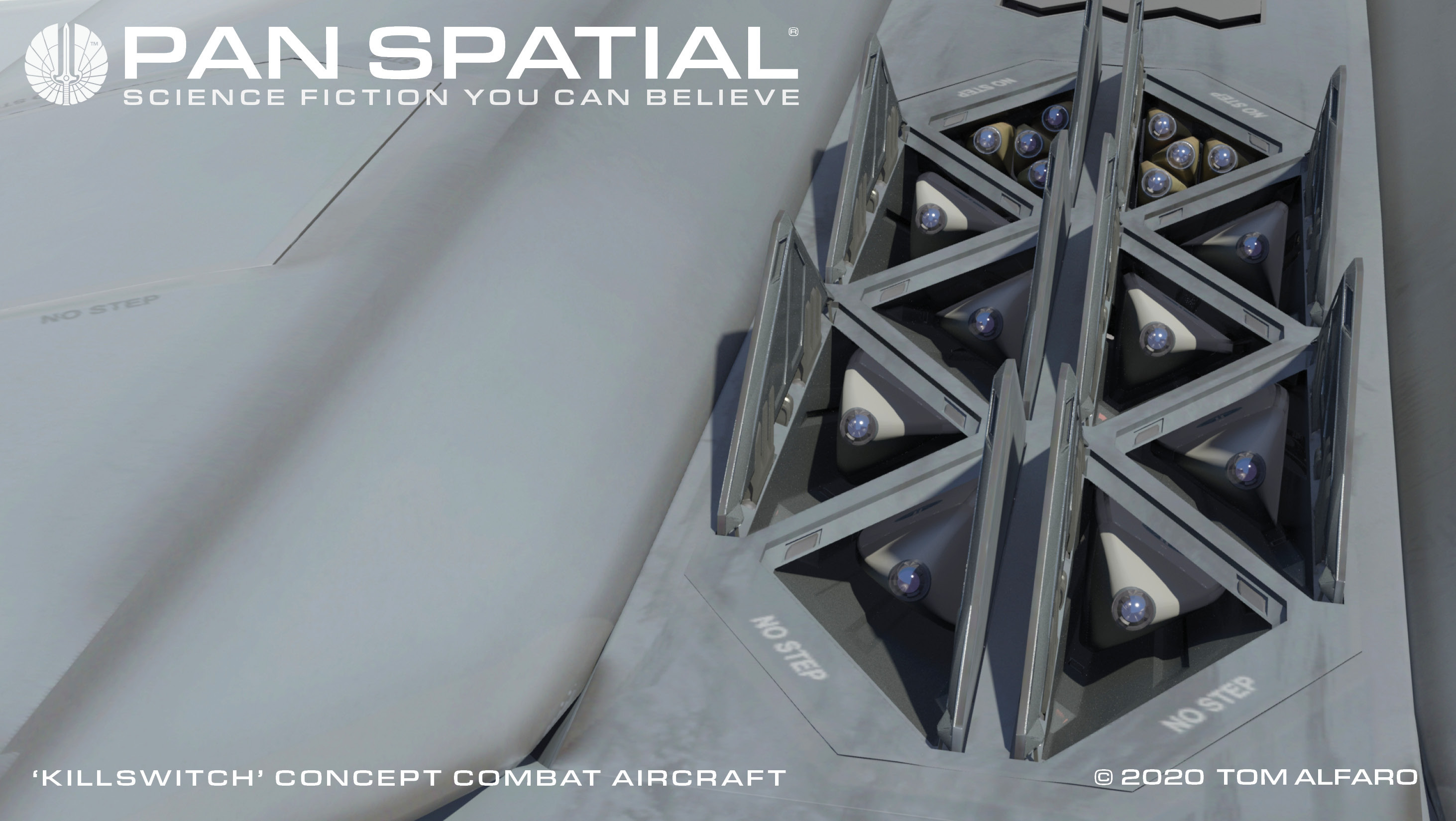 PAN SPATIAL Aerospace Concept Design - Killswitch Concept Combat ...