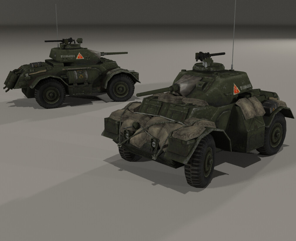 Michael Weinert - 2000 WW2 Vehicles - Examples UK Royal Army