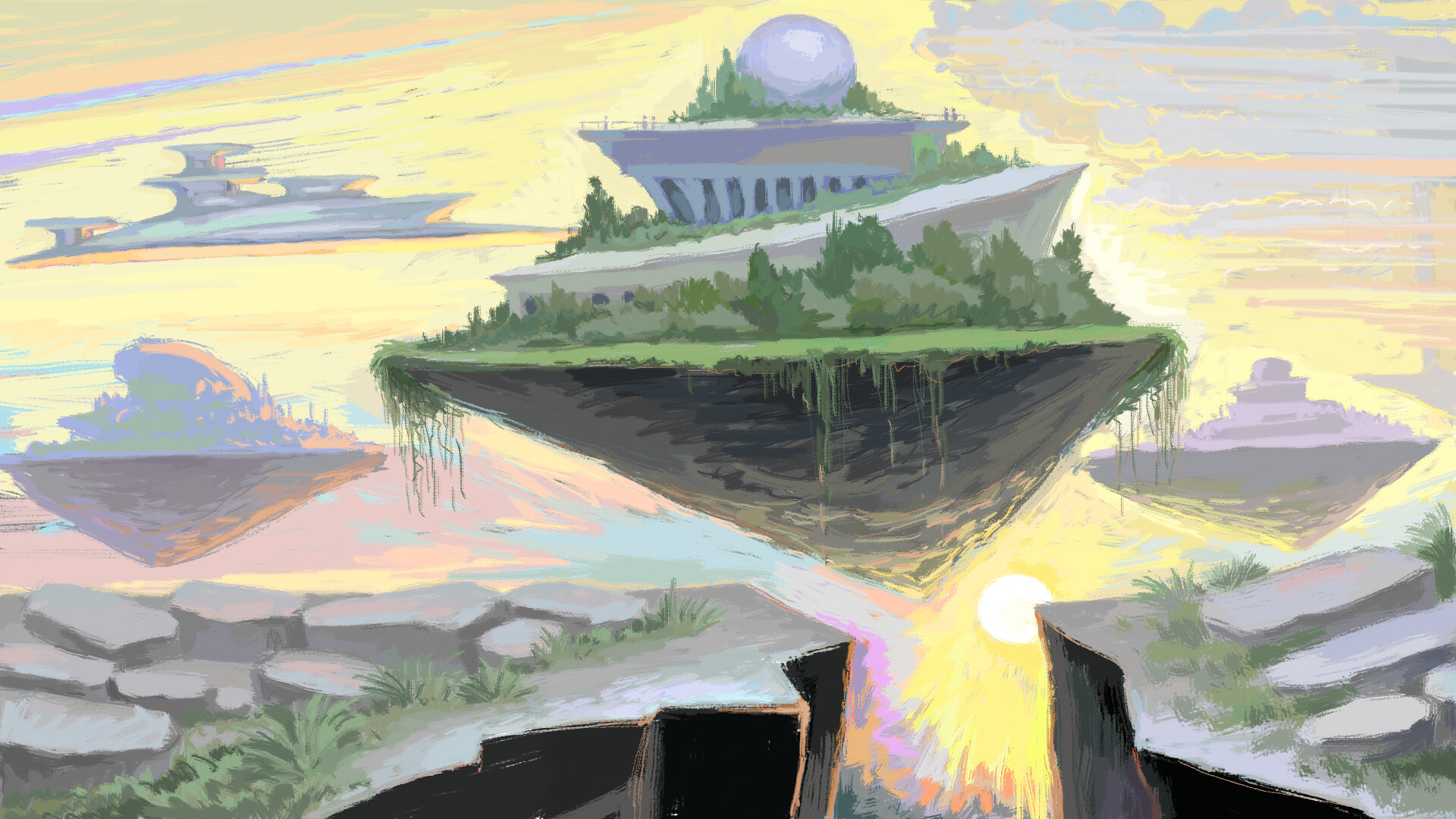 ArtStation - Fantastic island