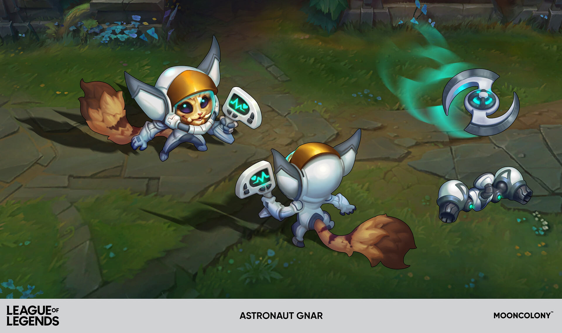 Mooncolony - League of Legends | Astronaut Gnar