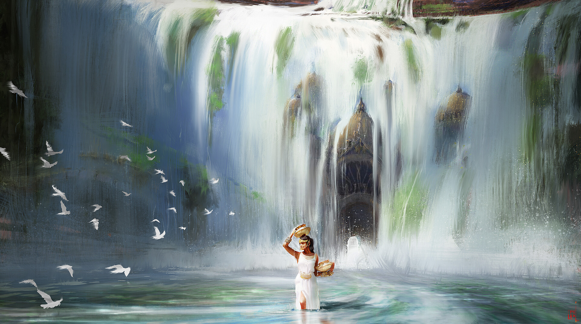The Gate Of Cataract (waterfalls) by Pulak Nath : r/ImaginaryWaterfalls