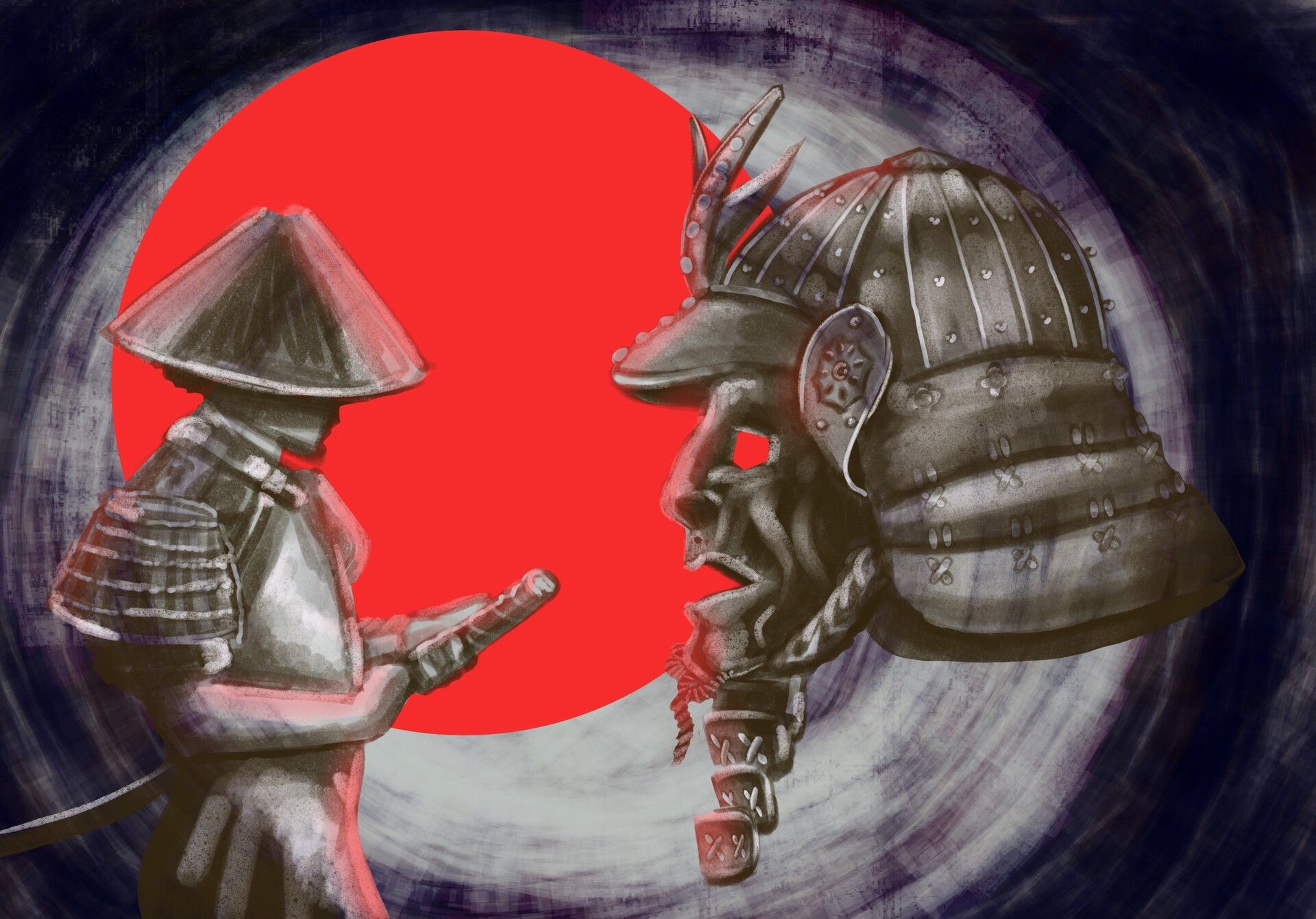 ArtStation - Asian Zombie Break out