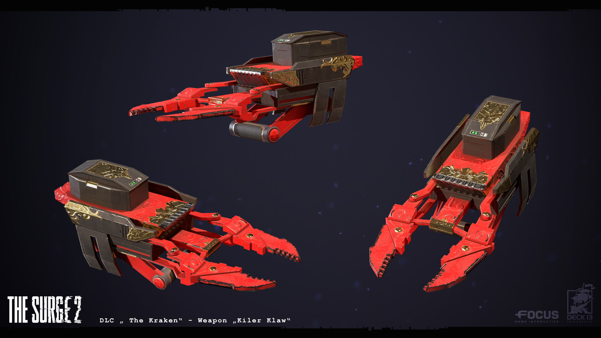 Constantin Copony - The Surge 2 - Weapons