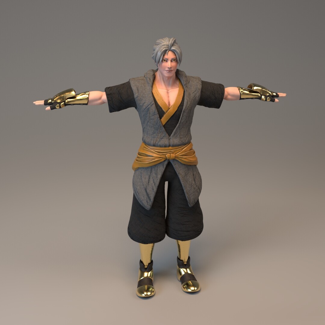 ArtStation - D&D Monk