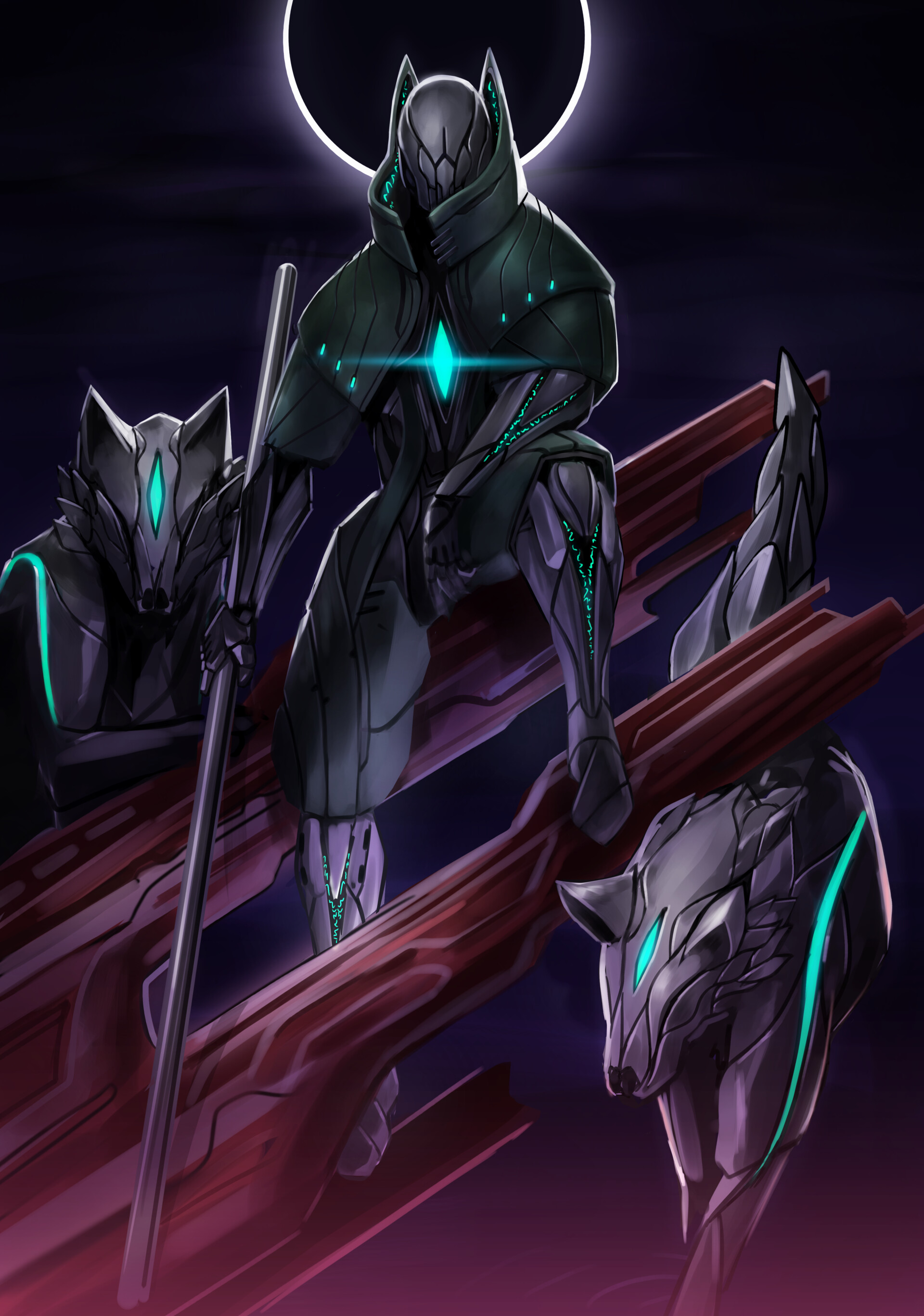 ArtStation - Wolf trainer