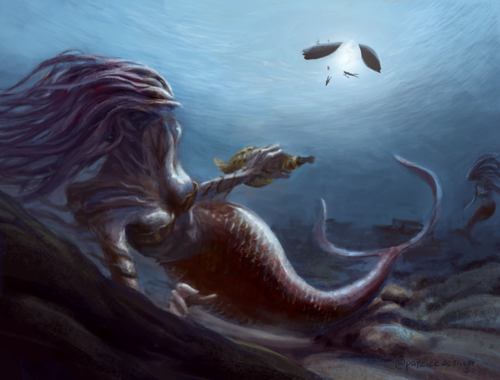 ArtStation - Merfolk Scout