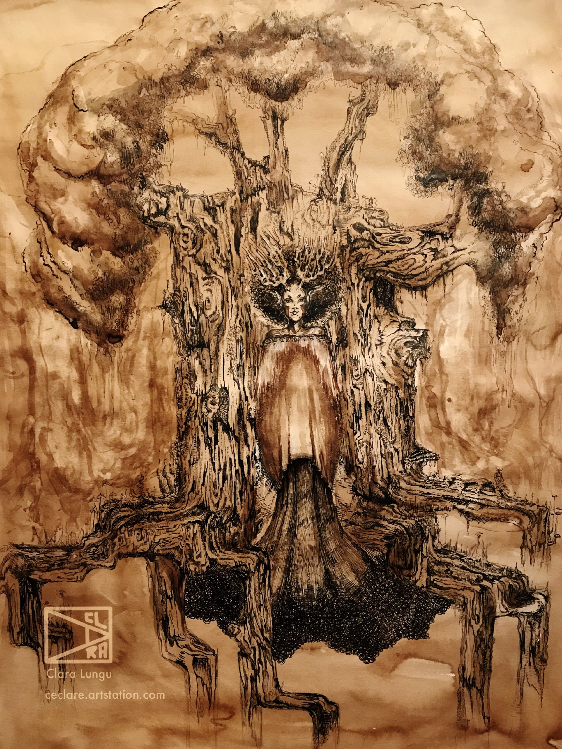 ArtStation - The Forest Spirit