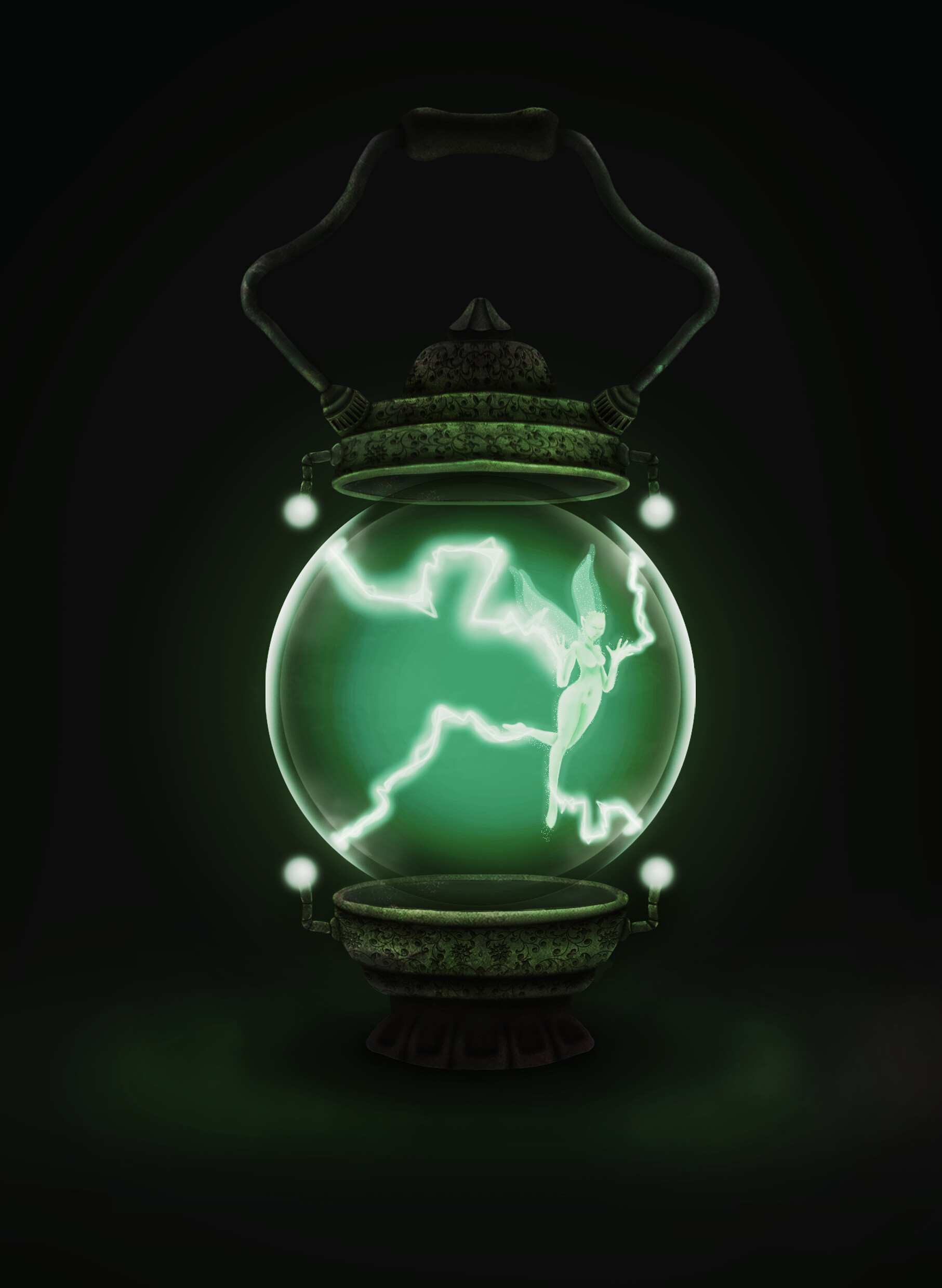 ArtStation - Fairy Fueled Lantern