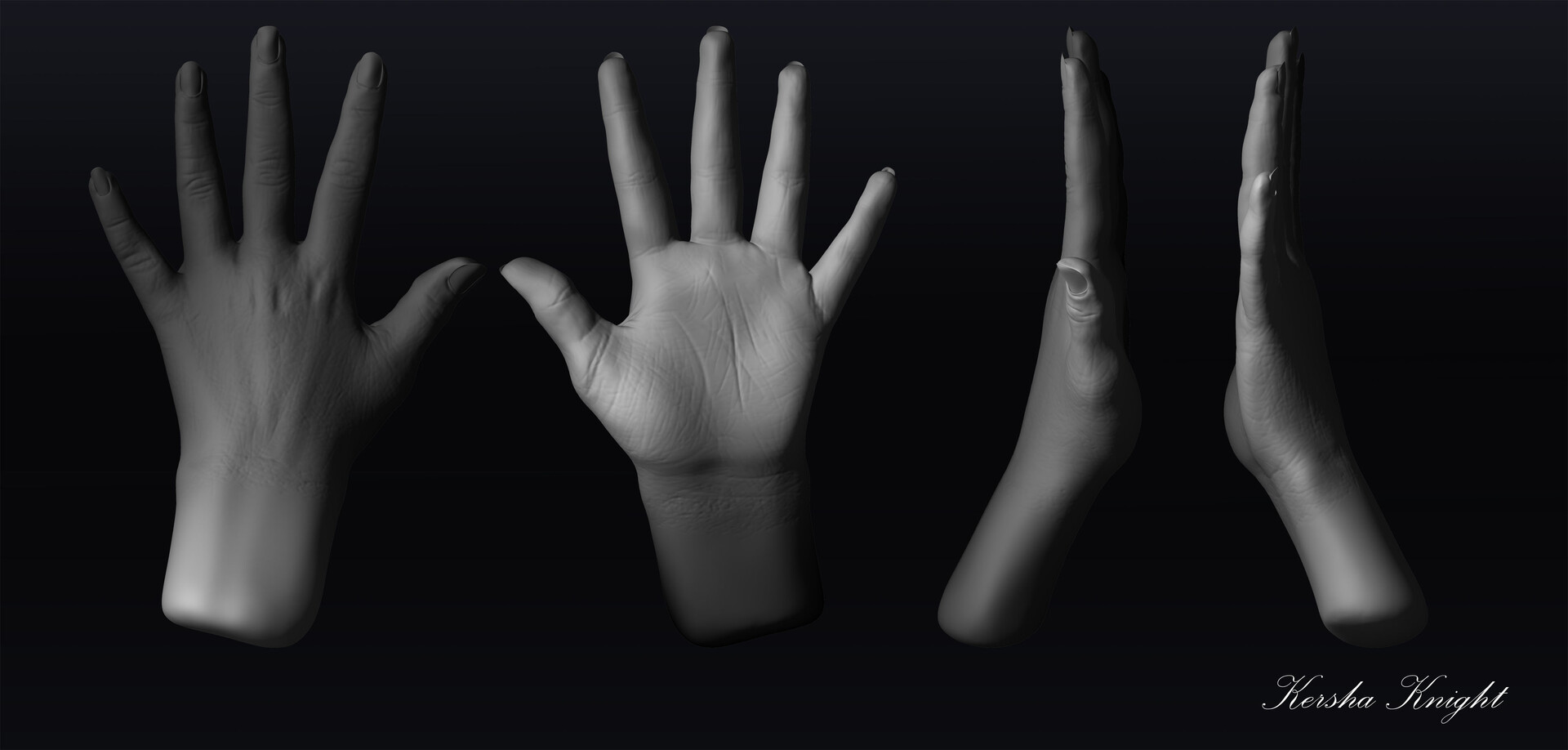 ArtStation - Hand Study