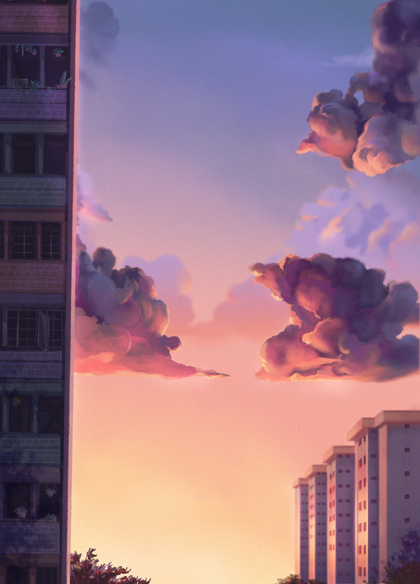 ArtStation - stay home sunsets