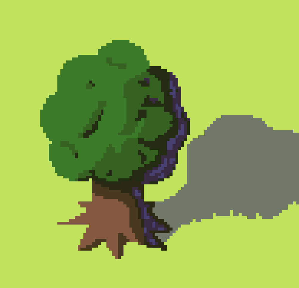 Amin Khan - Basic Pixel Tree