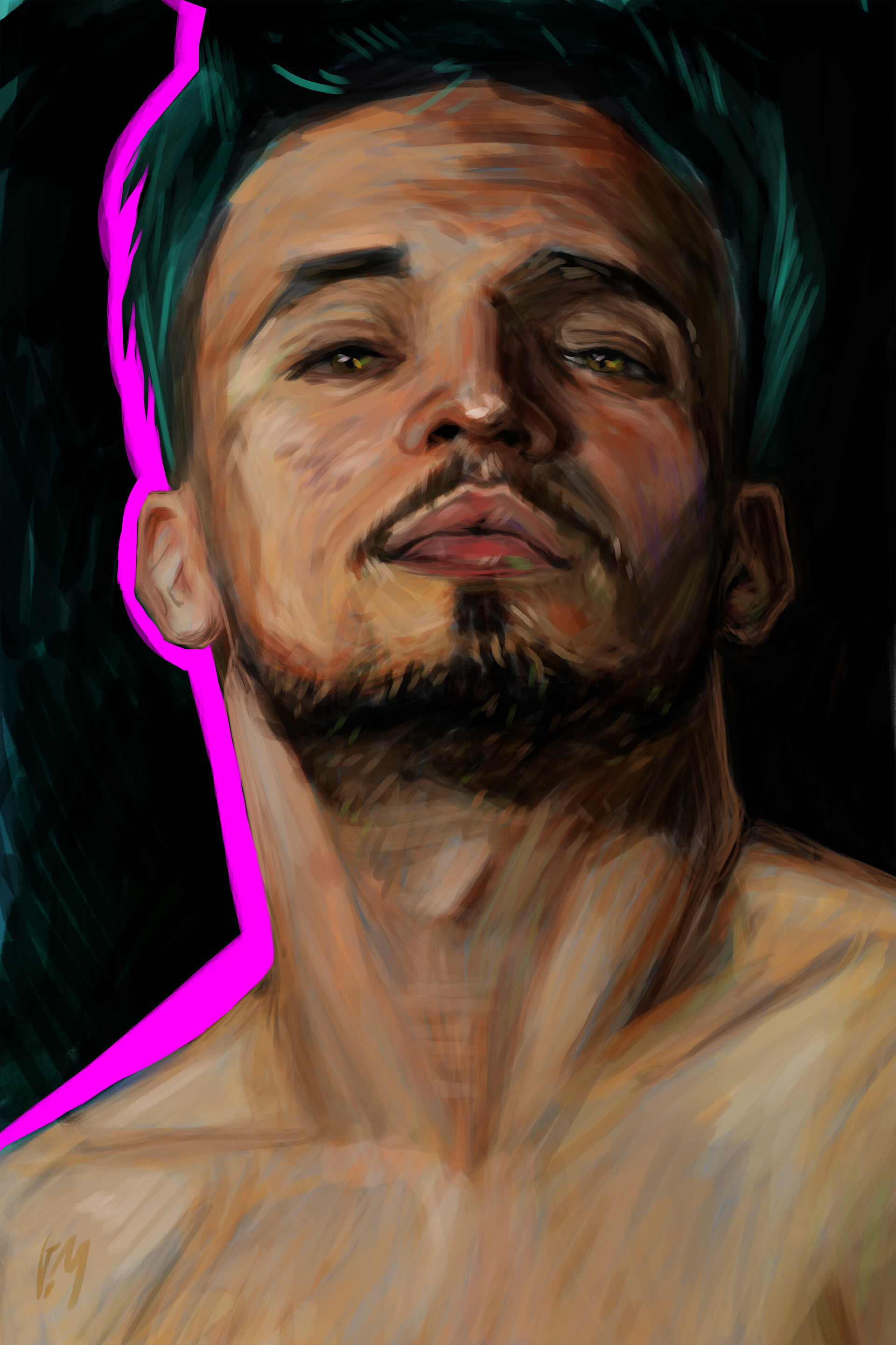 ArtStation - Self-portrait exercise