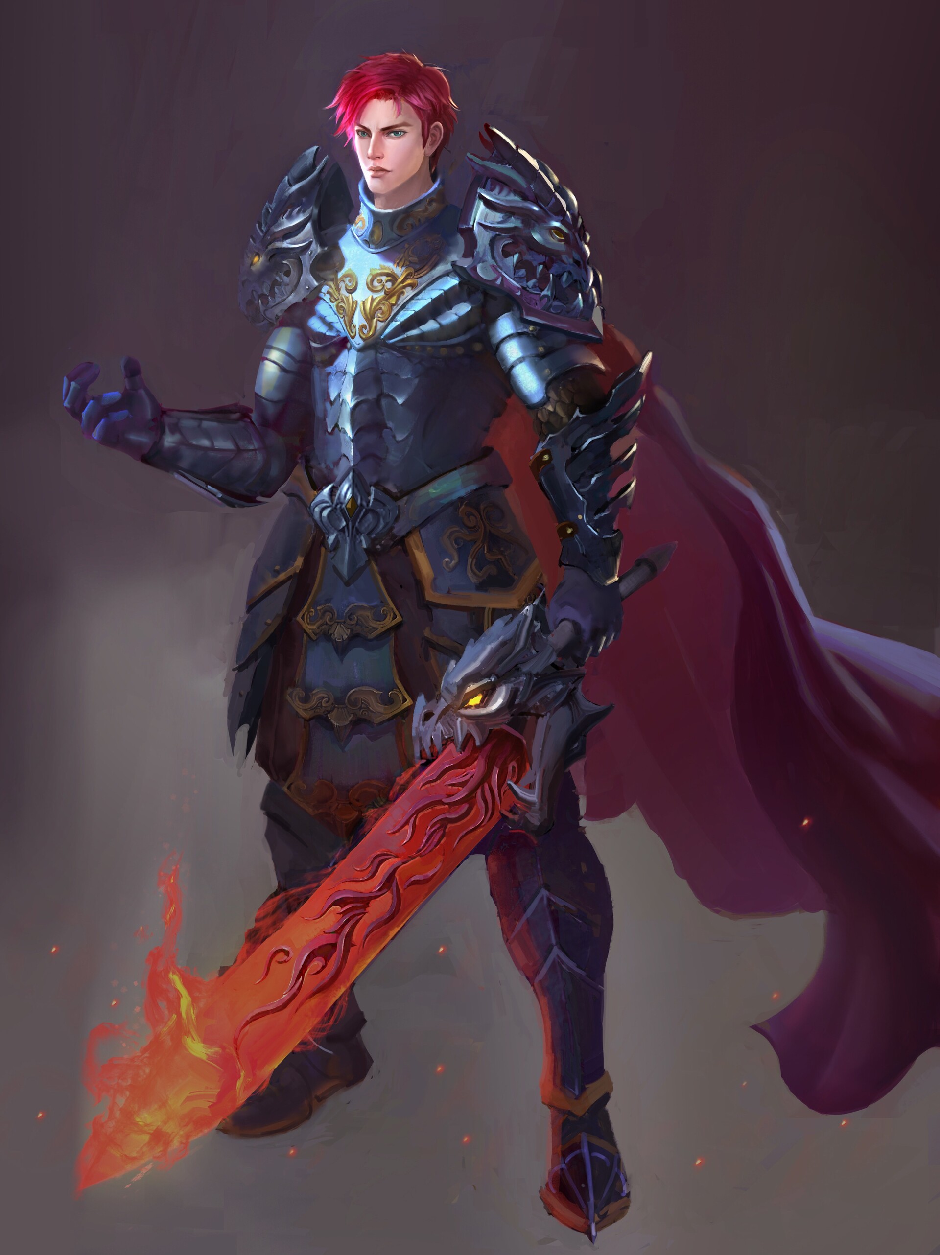 ArtStation - Dragon Knight